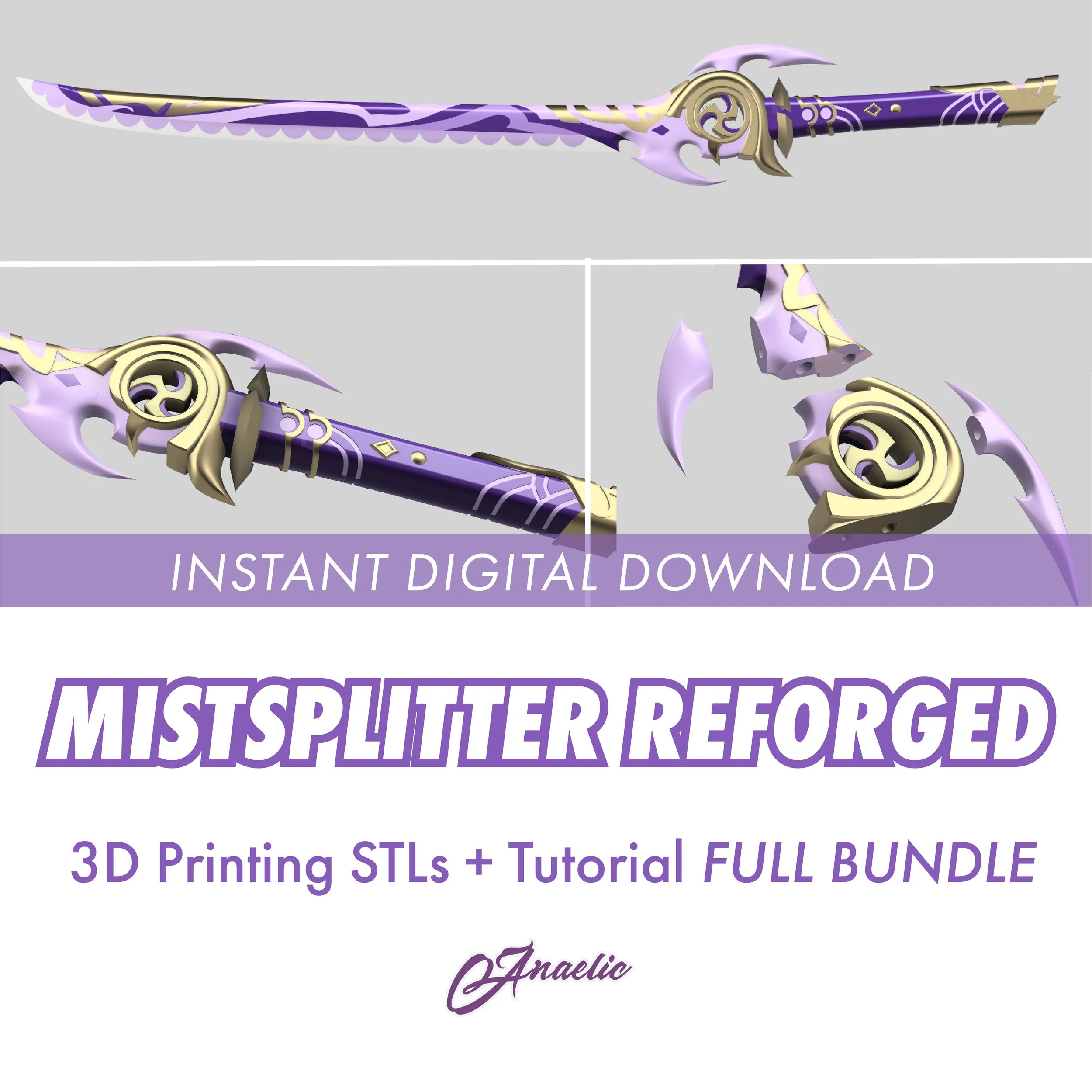 Ayaka Cosplay Guide [Tutorial + Patterns Full Bundle] — Anaelic
