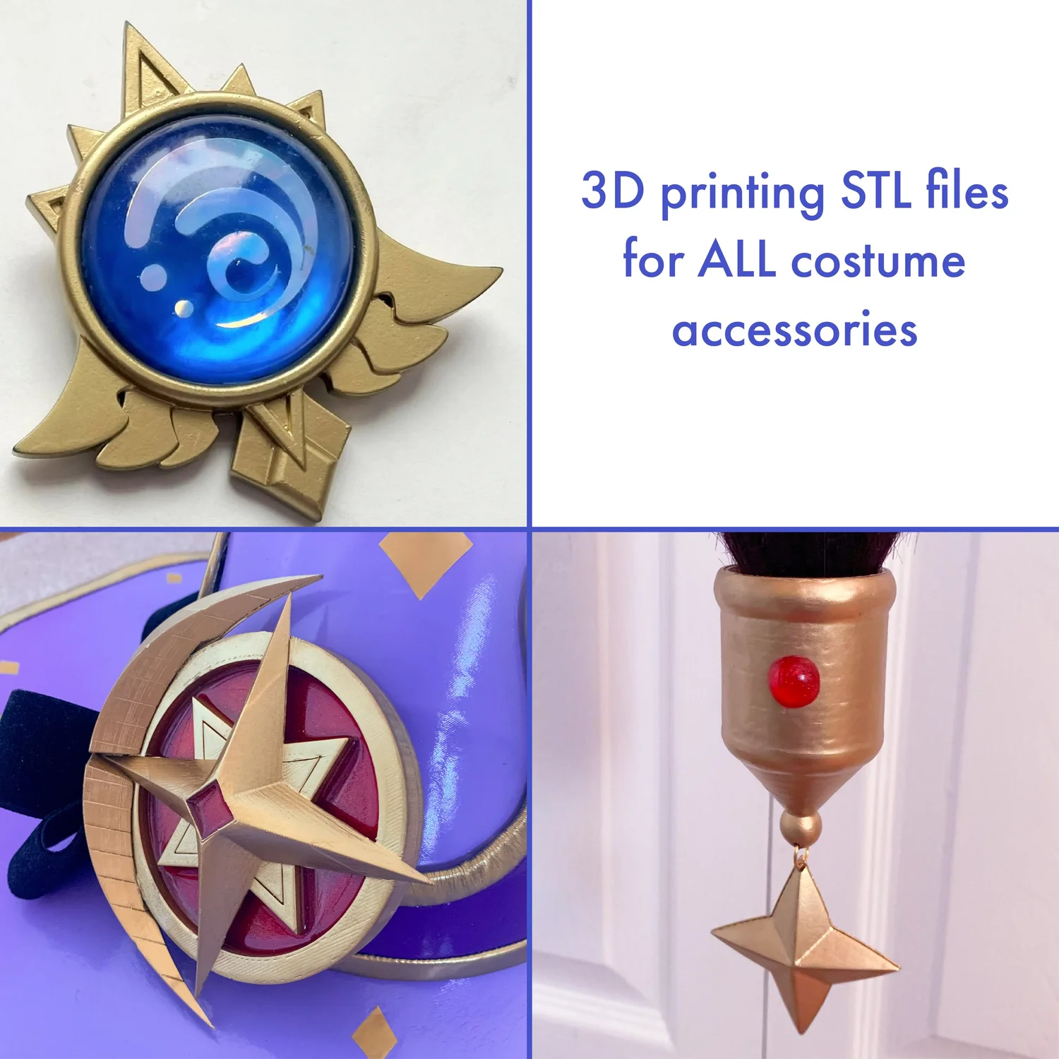 Mona Cosplay Guide [Patterns Pack] — Anaelic