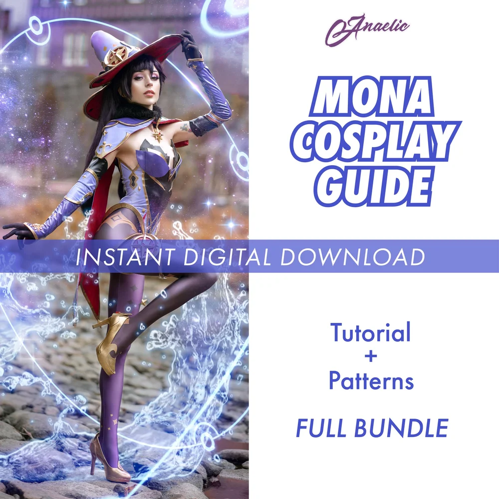 Mona Cosplay Guide [Patterns Pack] — Anaelic