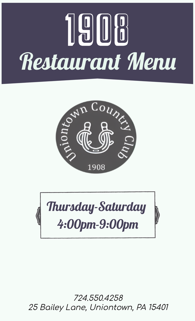 Menu 1 — Uniontown Country Club