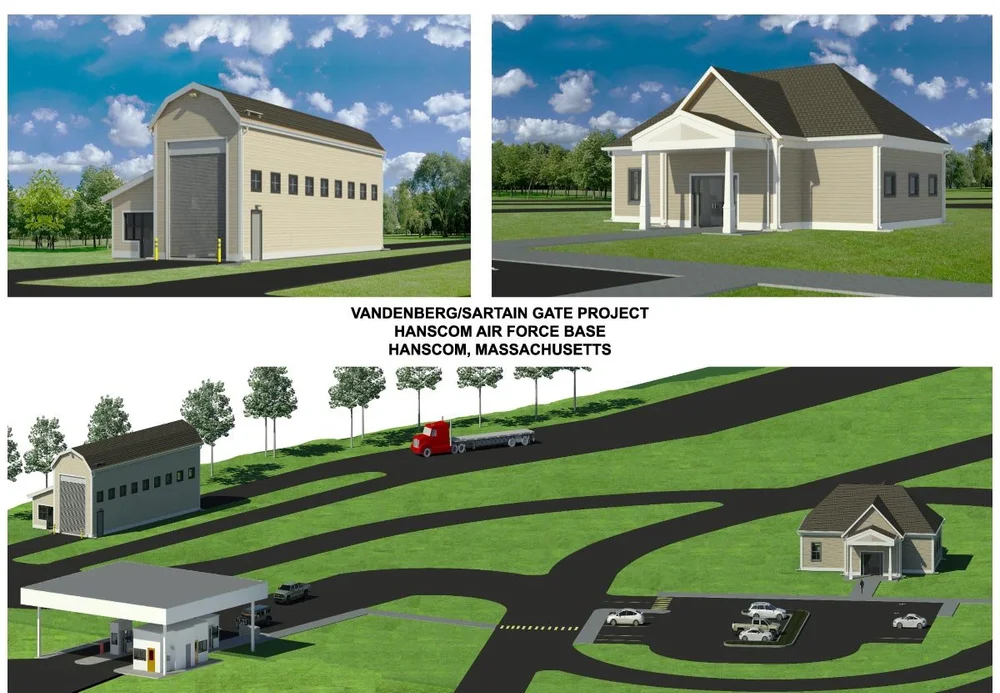 Hanscom AFB Vandenberg Gate Complex — J&J Contractors