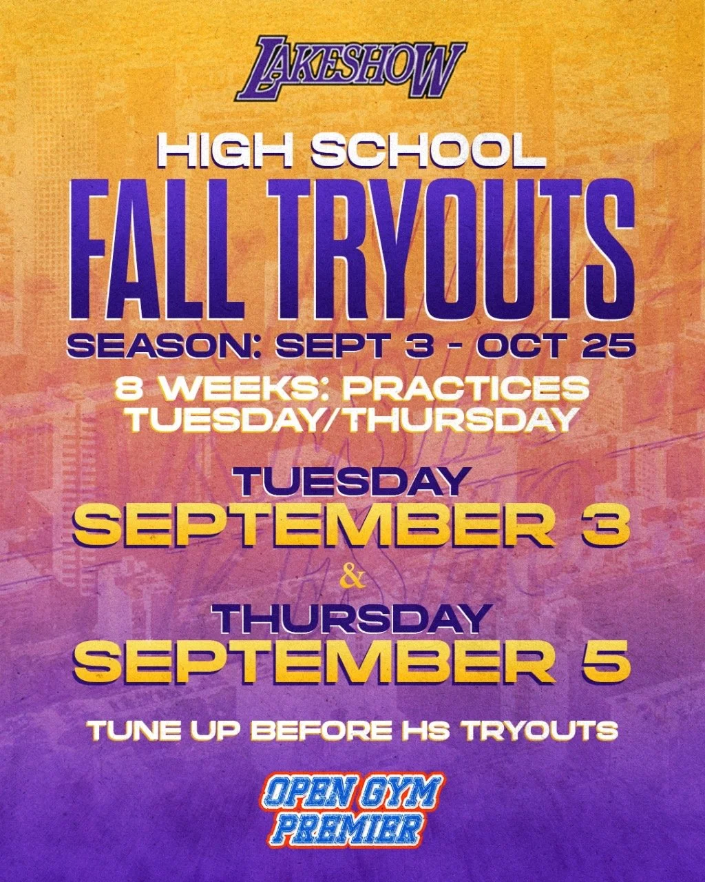 LAKESHOW | BAY AREA AAU