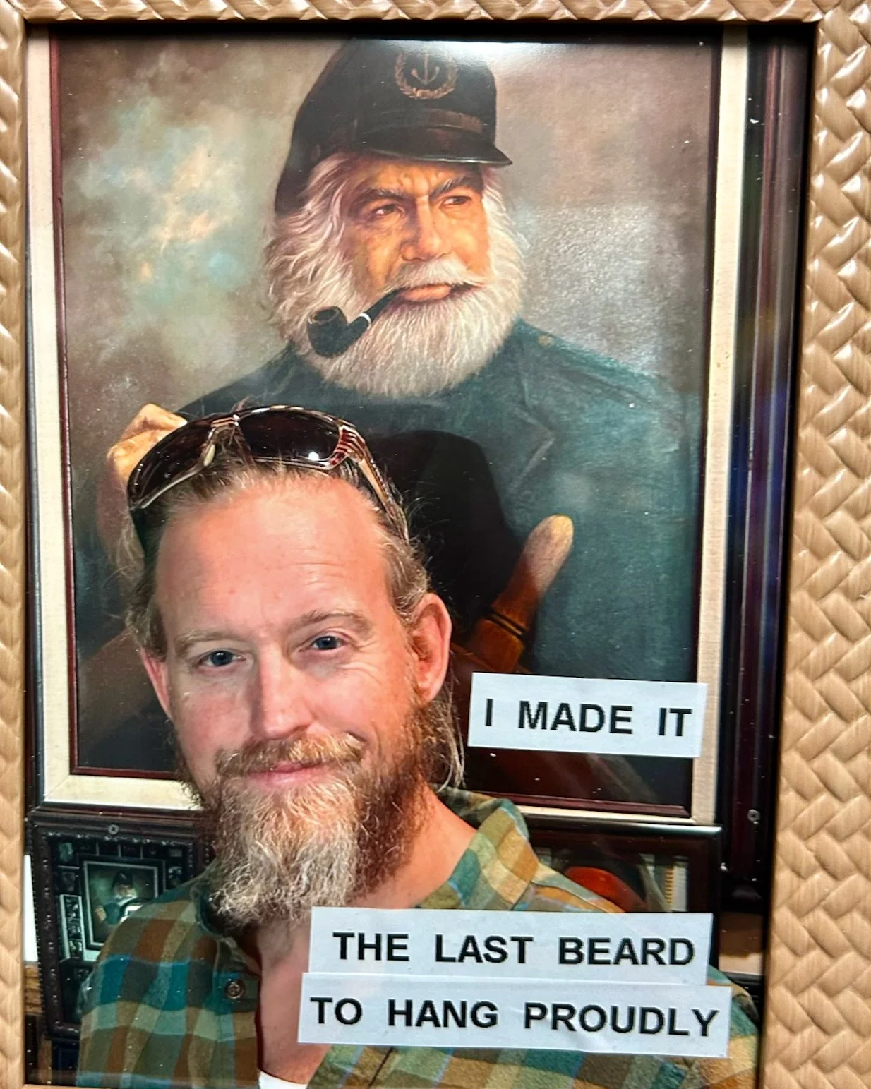 Wall of Beards — Mike's on the Water