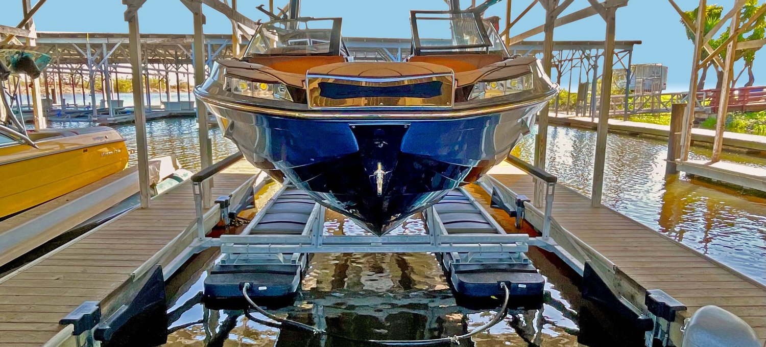 Boat Lift Rental & Sales — Cruiser Haven Marina