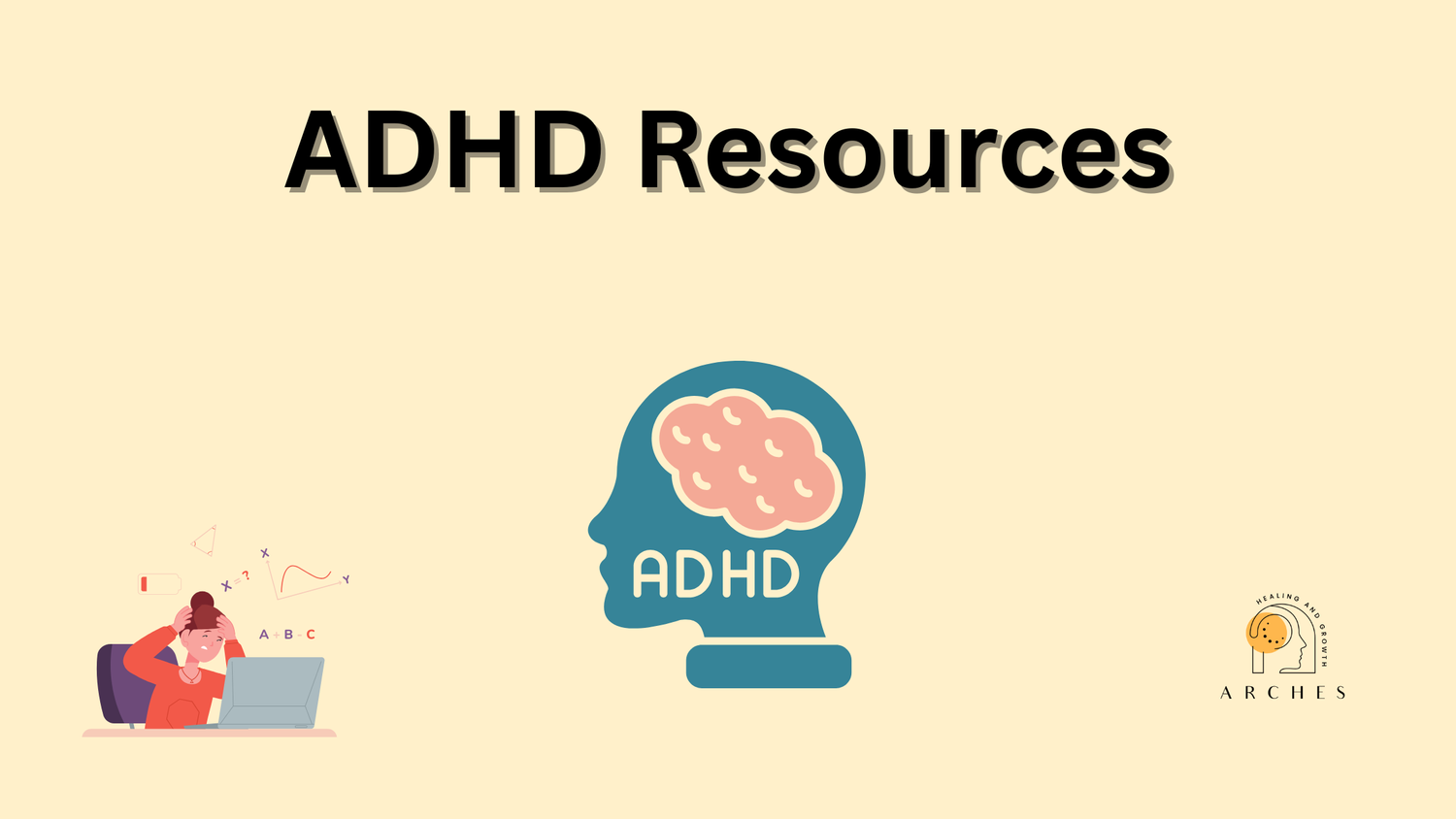ADHD Resources — Arches Healing & Growth | Mental Health Therapist Salt ...