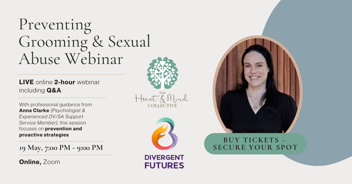 Preventing Grooming & Sexual Abuse Webinar — The Heart and Mind Collective