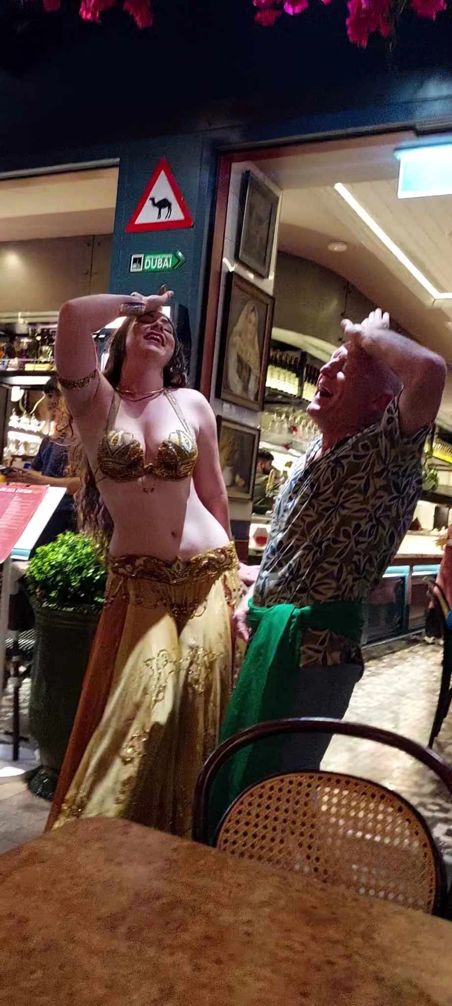 Mezza Eatery in Forster, NSW — Australian Master Bellydancer, Marta!