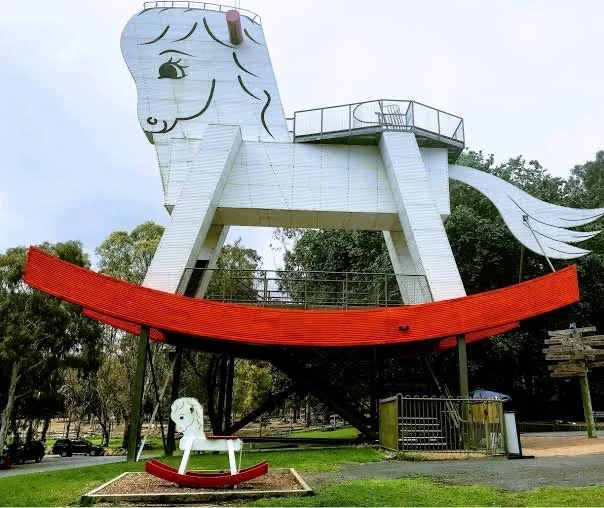 History — The Big Rocking Horse