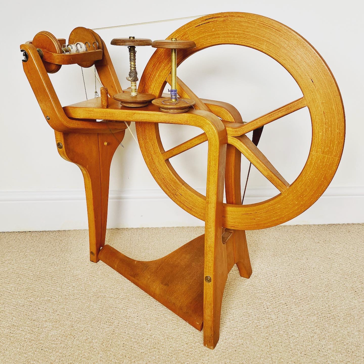 The Herring Spinning Wheel — Tiny Fibre Studio