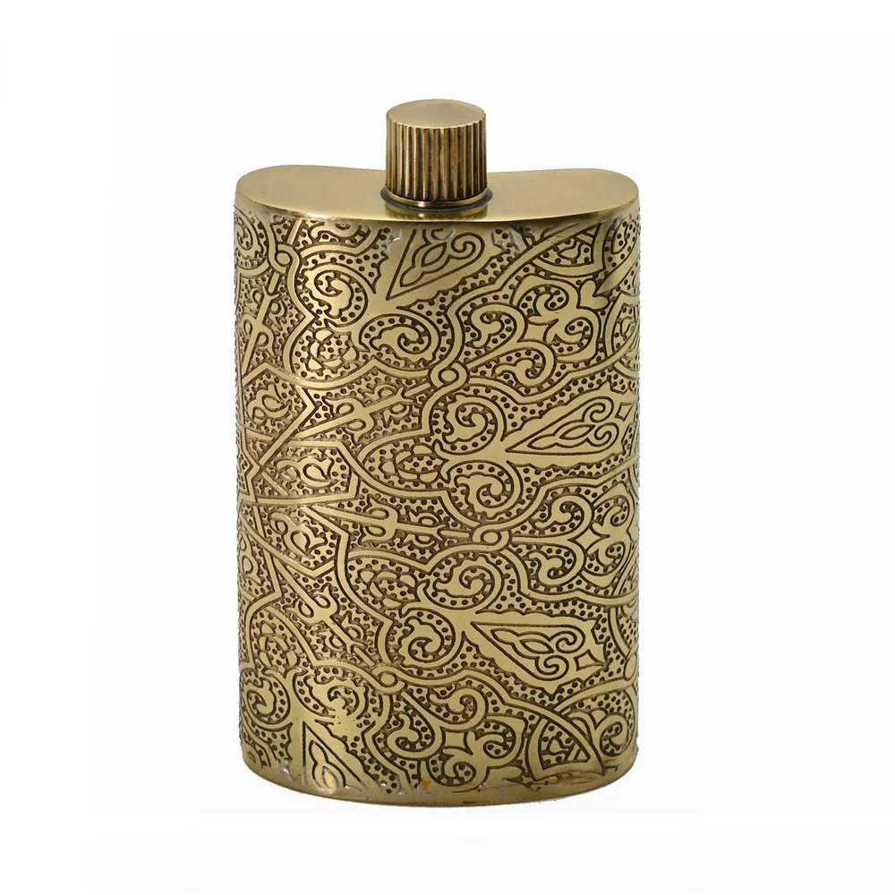 Bespoke Oil Flask - EMBOSSED STAINLESS STEEL FLASK FOR YOUR FINEST 2 ...