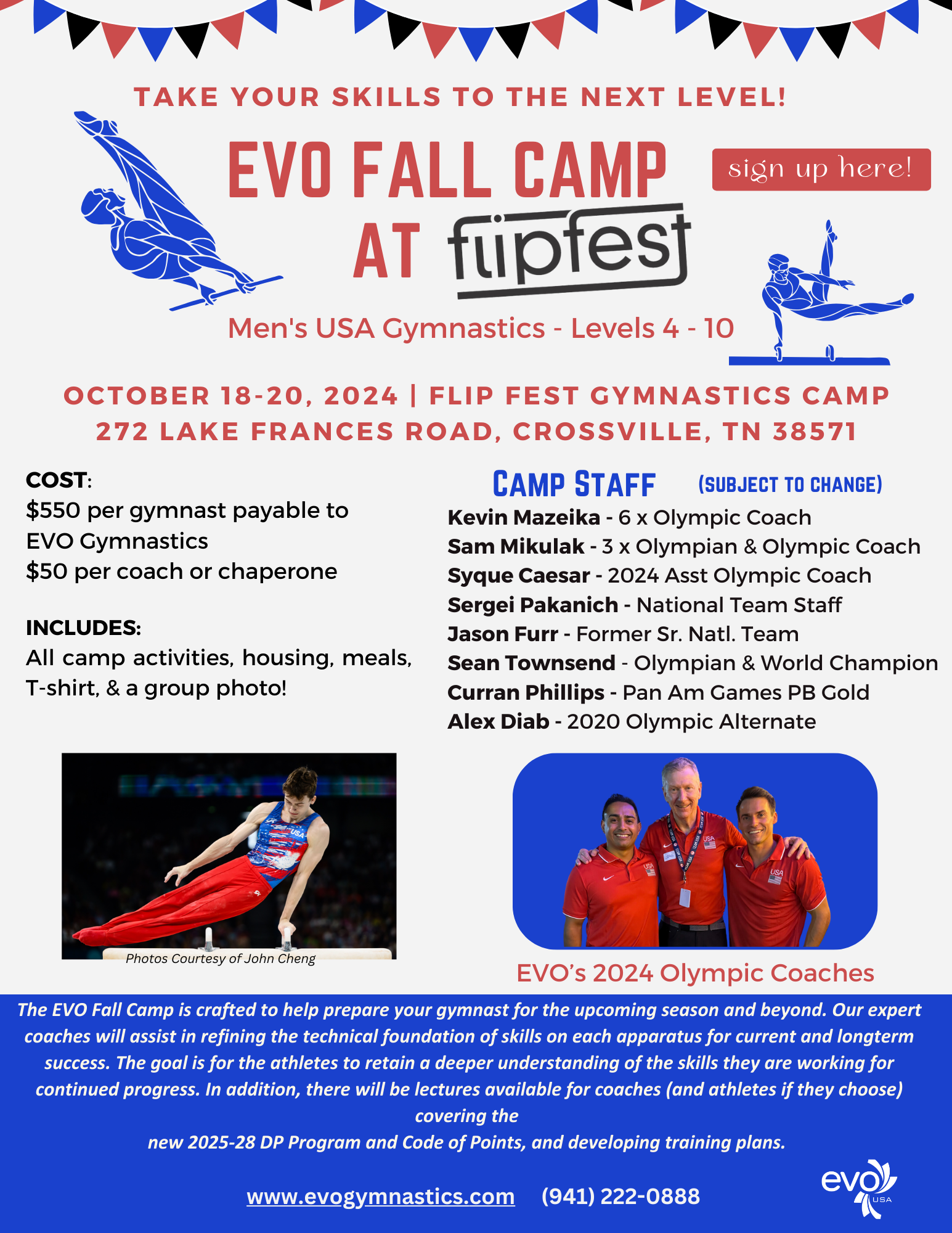 Team Camps — EVO Gymnastics