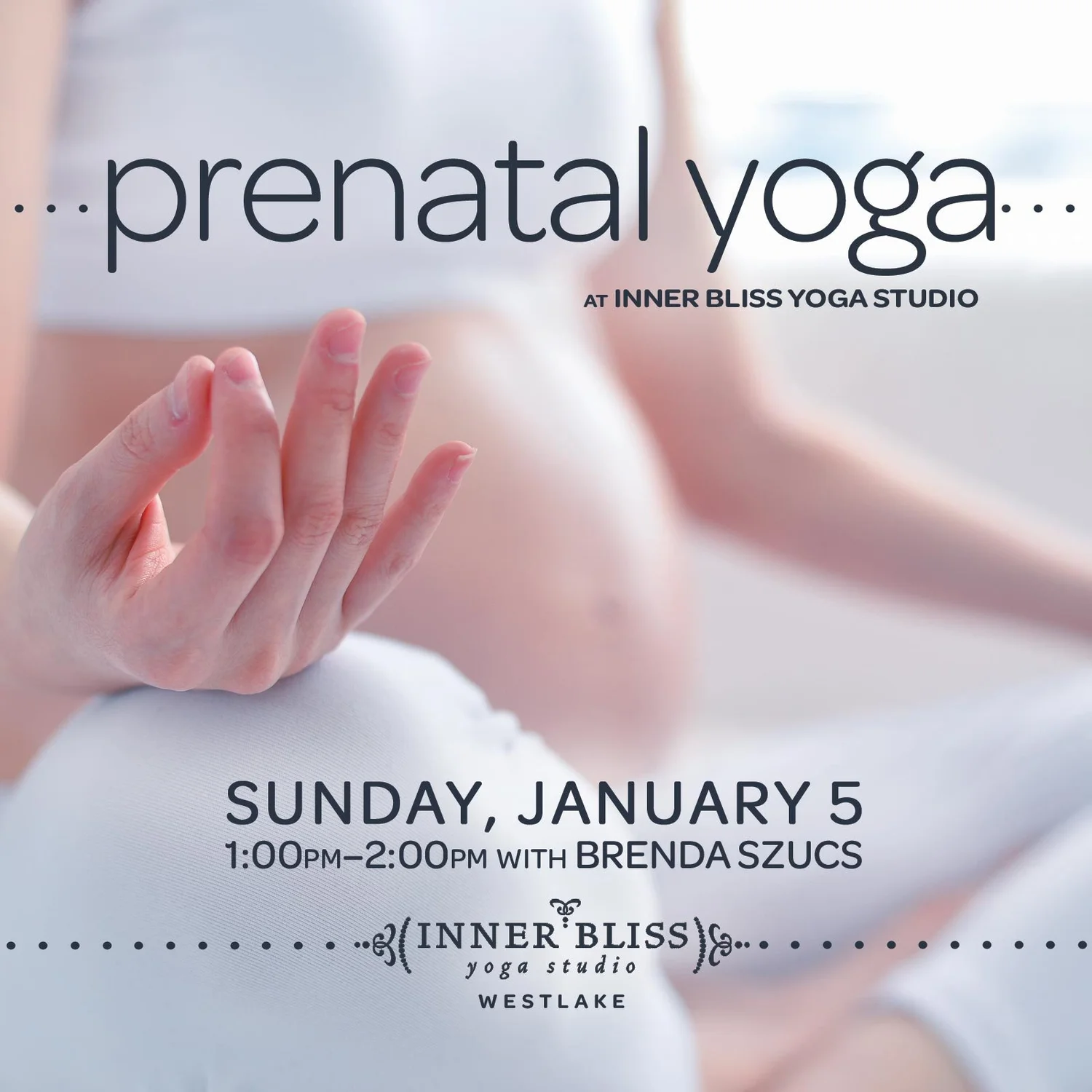 Prenatal Yoga Class — Inner Bliss Yoga Studio