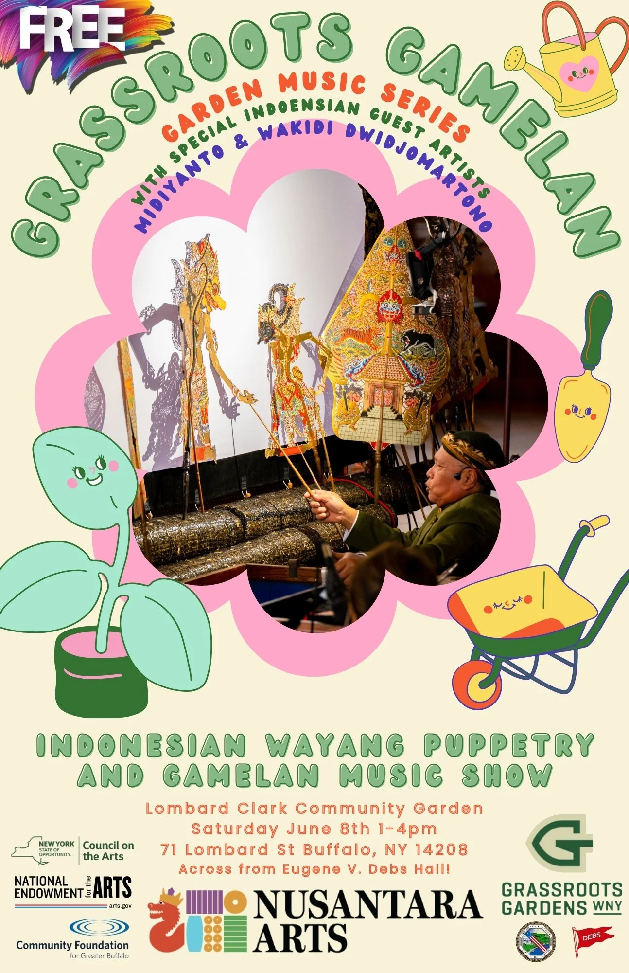 Grassroots Gamelan Puppet Show! — Nusantara Arts