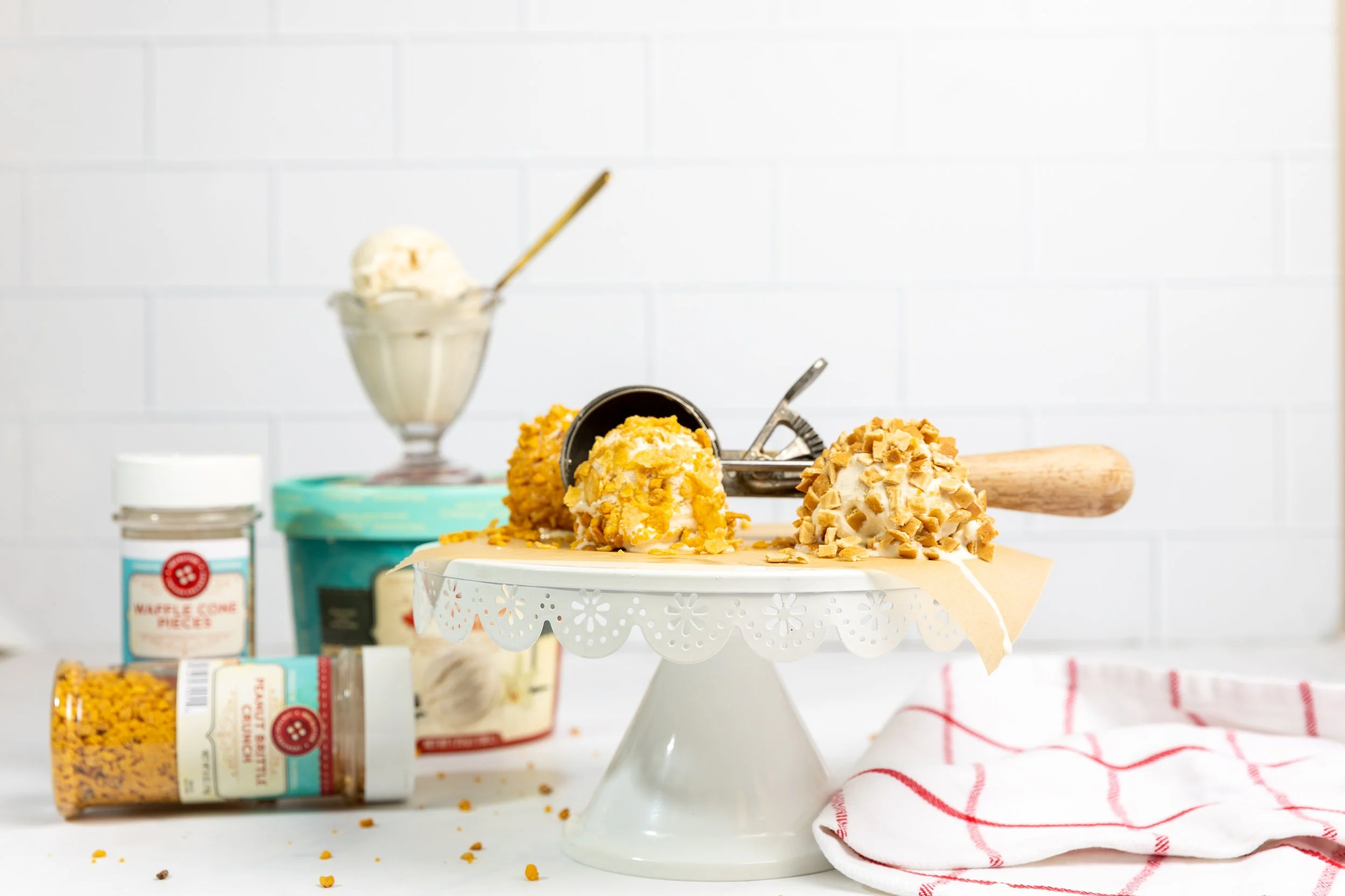 Rolled Ice Cream — Red Button Vintage Creamery