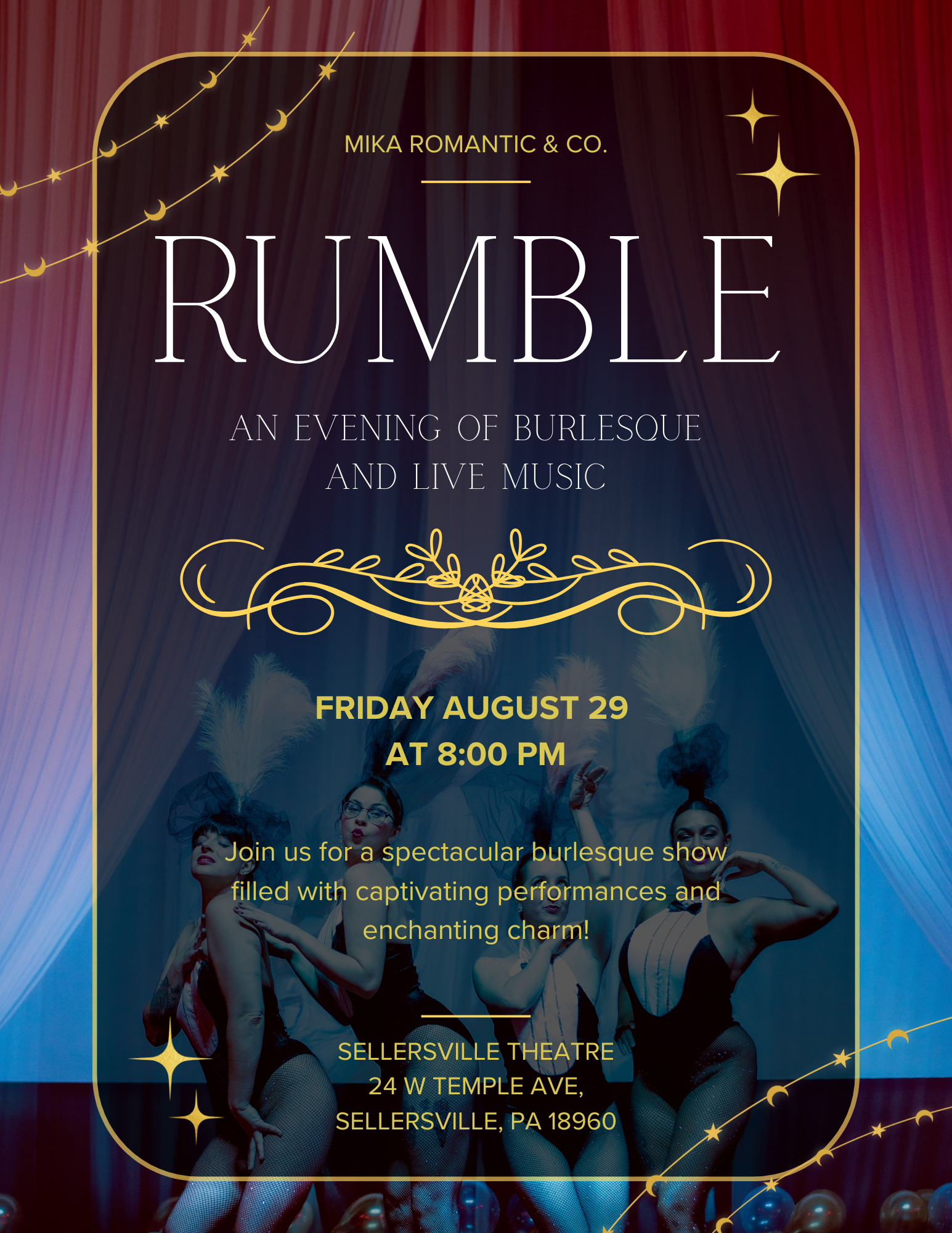 Rumble Burlesque — Mika Romantic & Co.