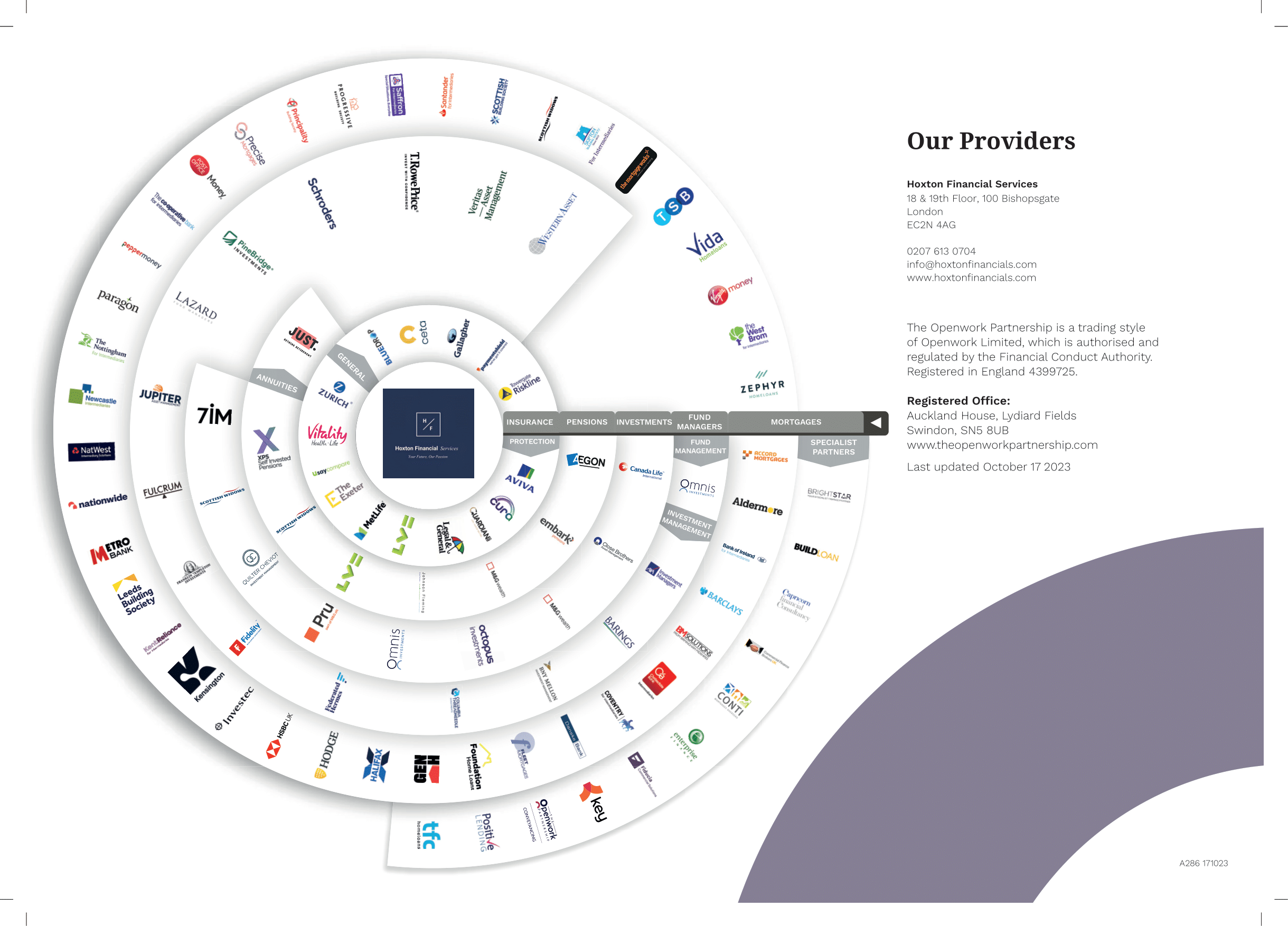 Our Service Providers — Hoxton Financial Services