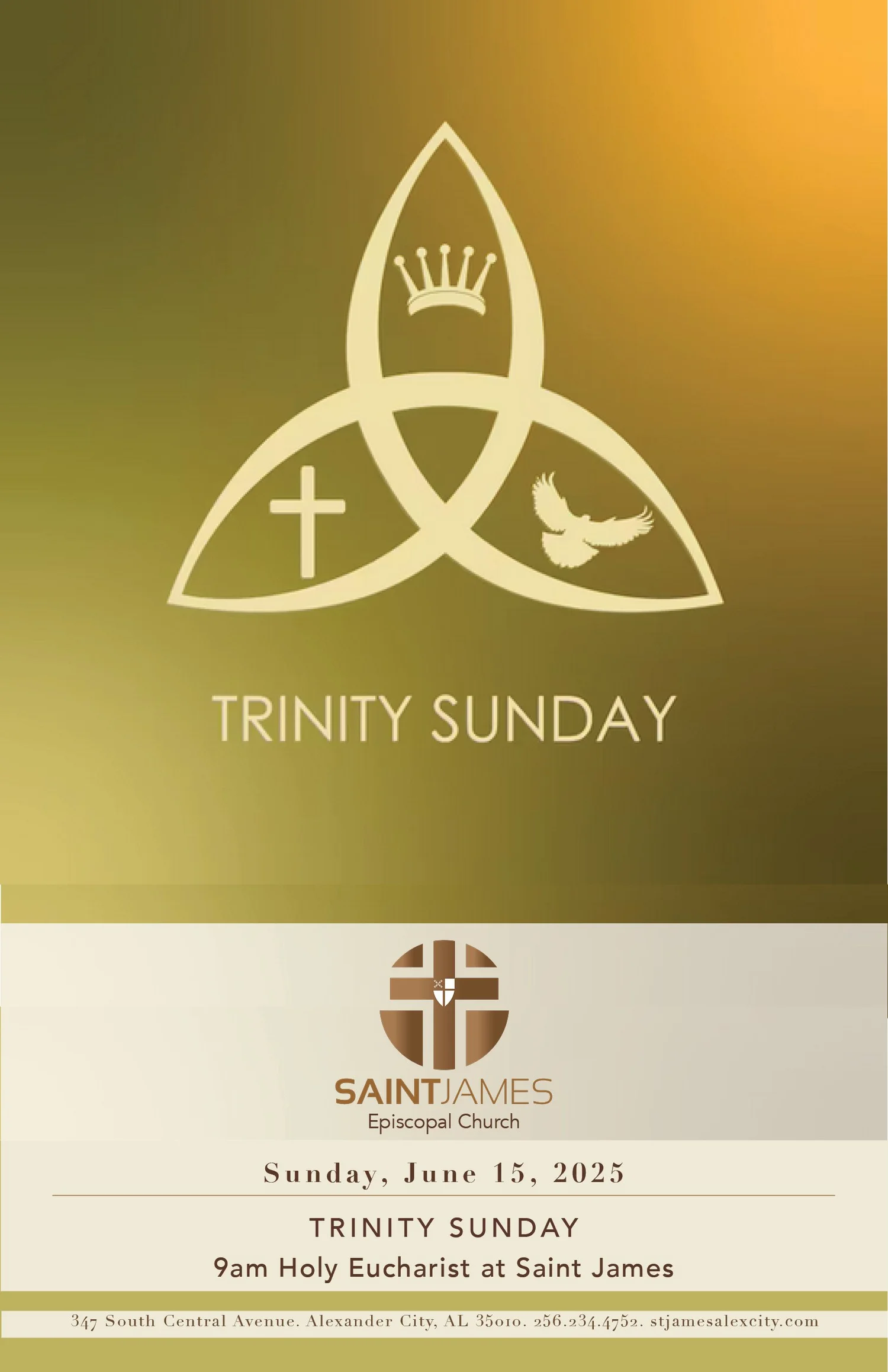 Sunday Bulletin 06.15.25 — Saint James Episcopal Church