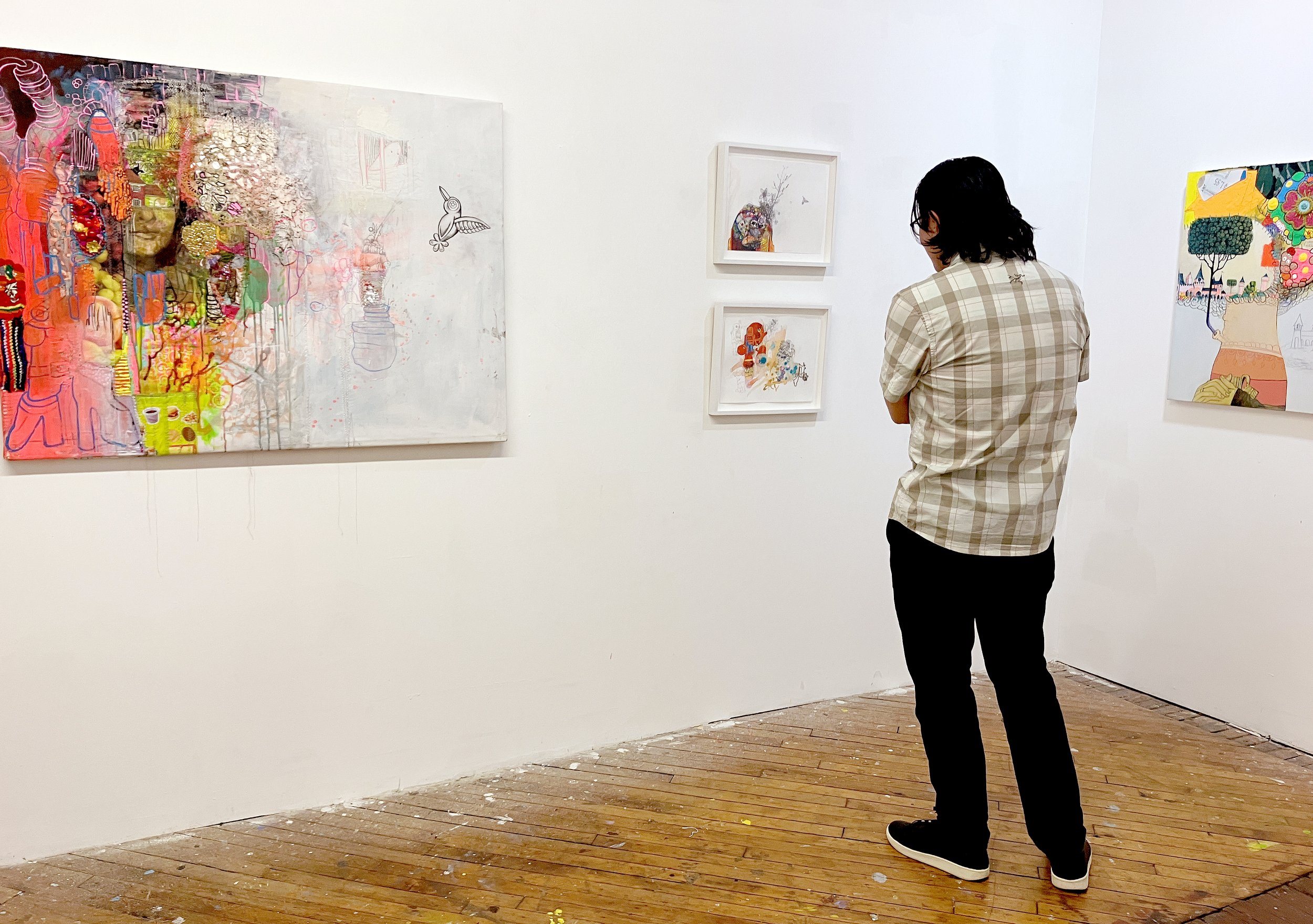 Fiber + Painting — JULIE PEPPITO