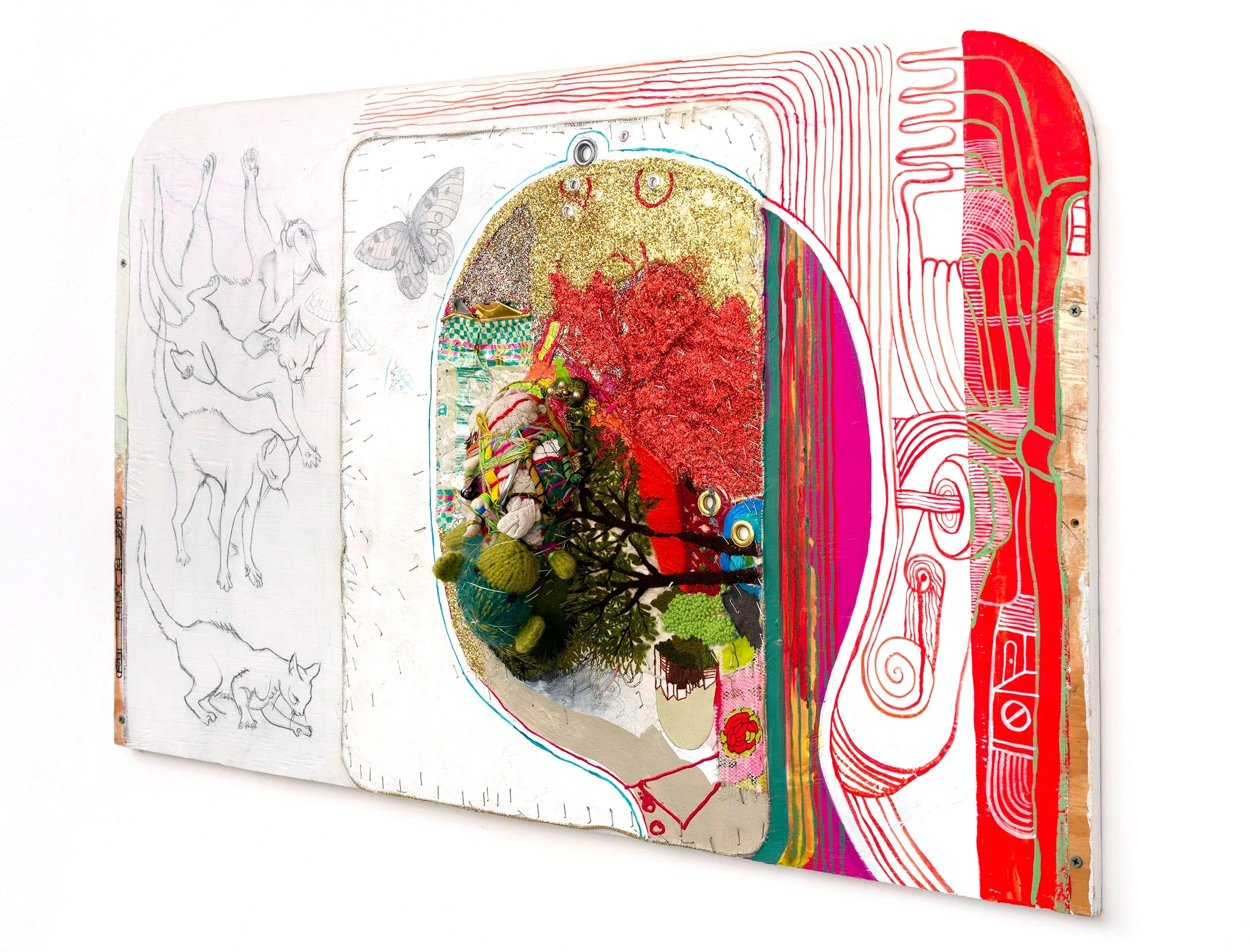 Fiber + Painting — JULIE PEPPITO