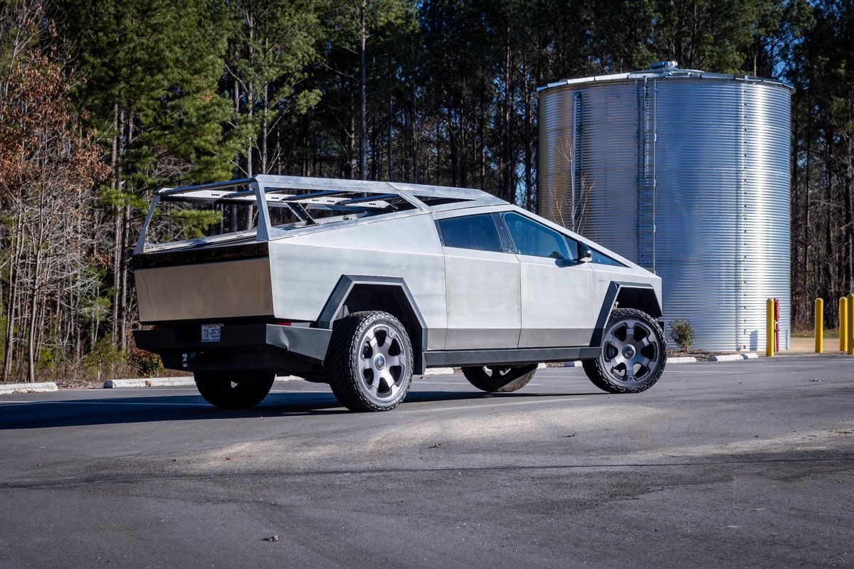 Cybertruck Roof Racks and Bed Enclosure Cap + Toolboxes and more