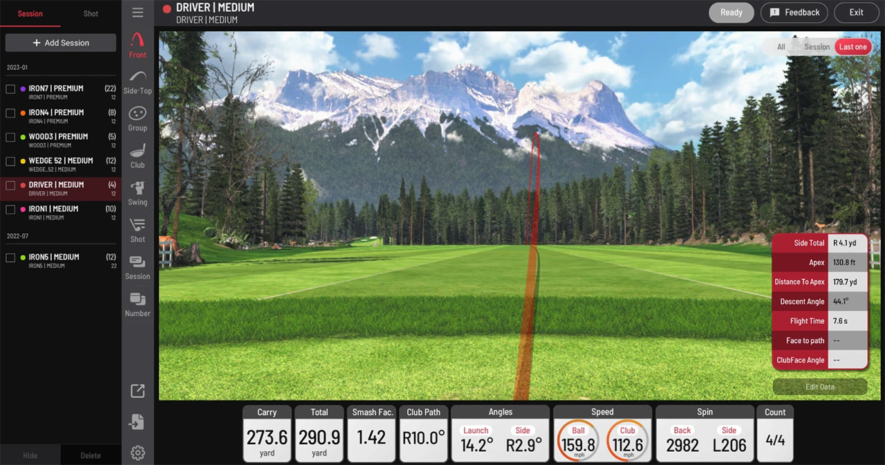Indoor Driving Range — iSwing Indoor Golf