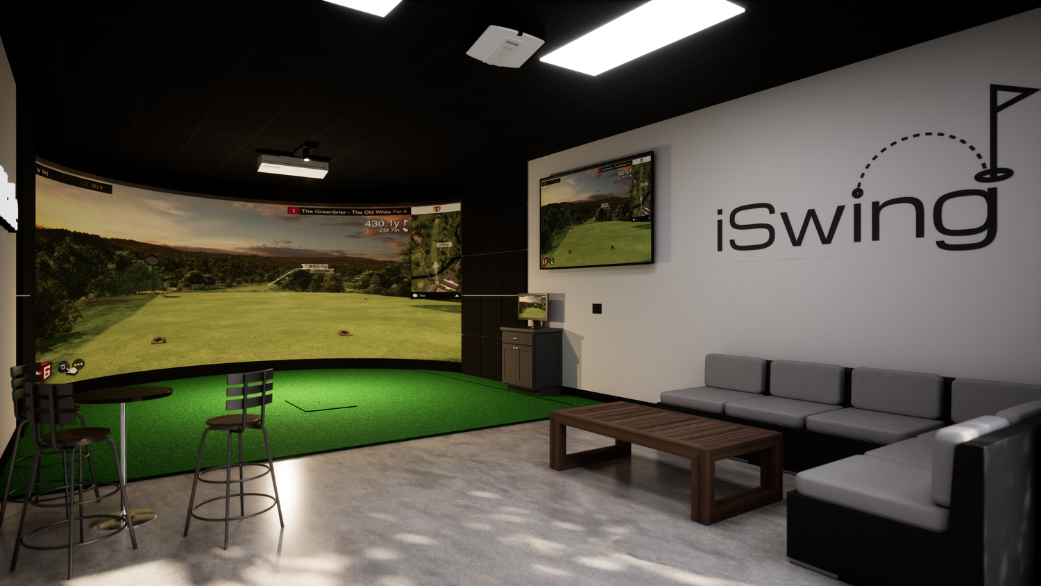 iSwing Indoor Golf
