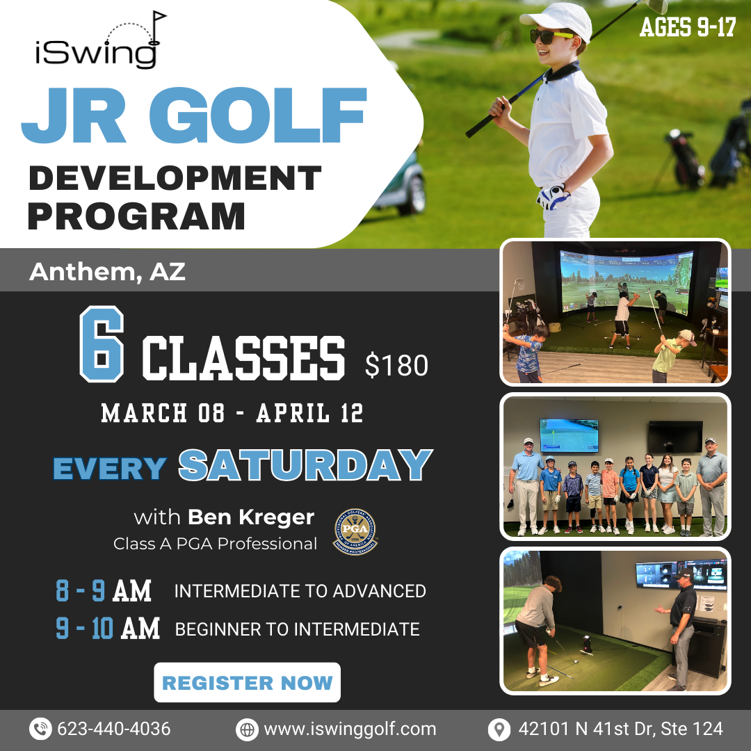 JR Golf Development Program — iSwing Indoor Golf