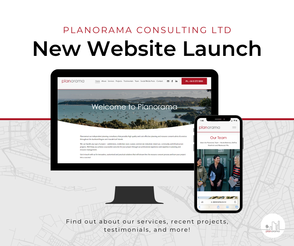 New Website Launch — Planorama Consulting Ltd.