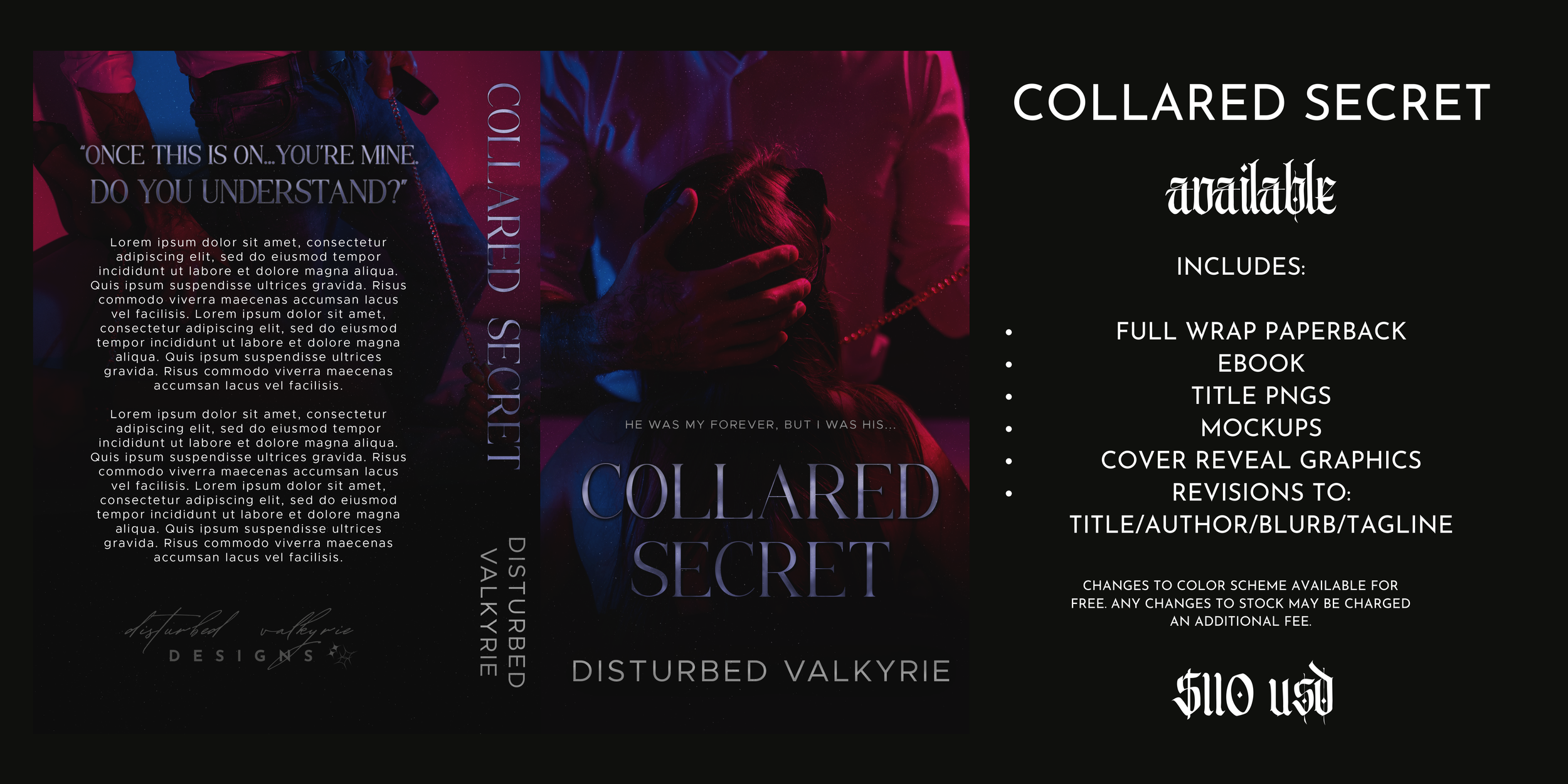 Premade Covers — Disturbed Valkyrie Designs