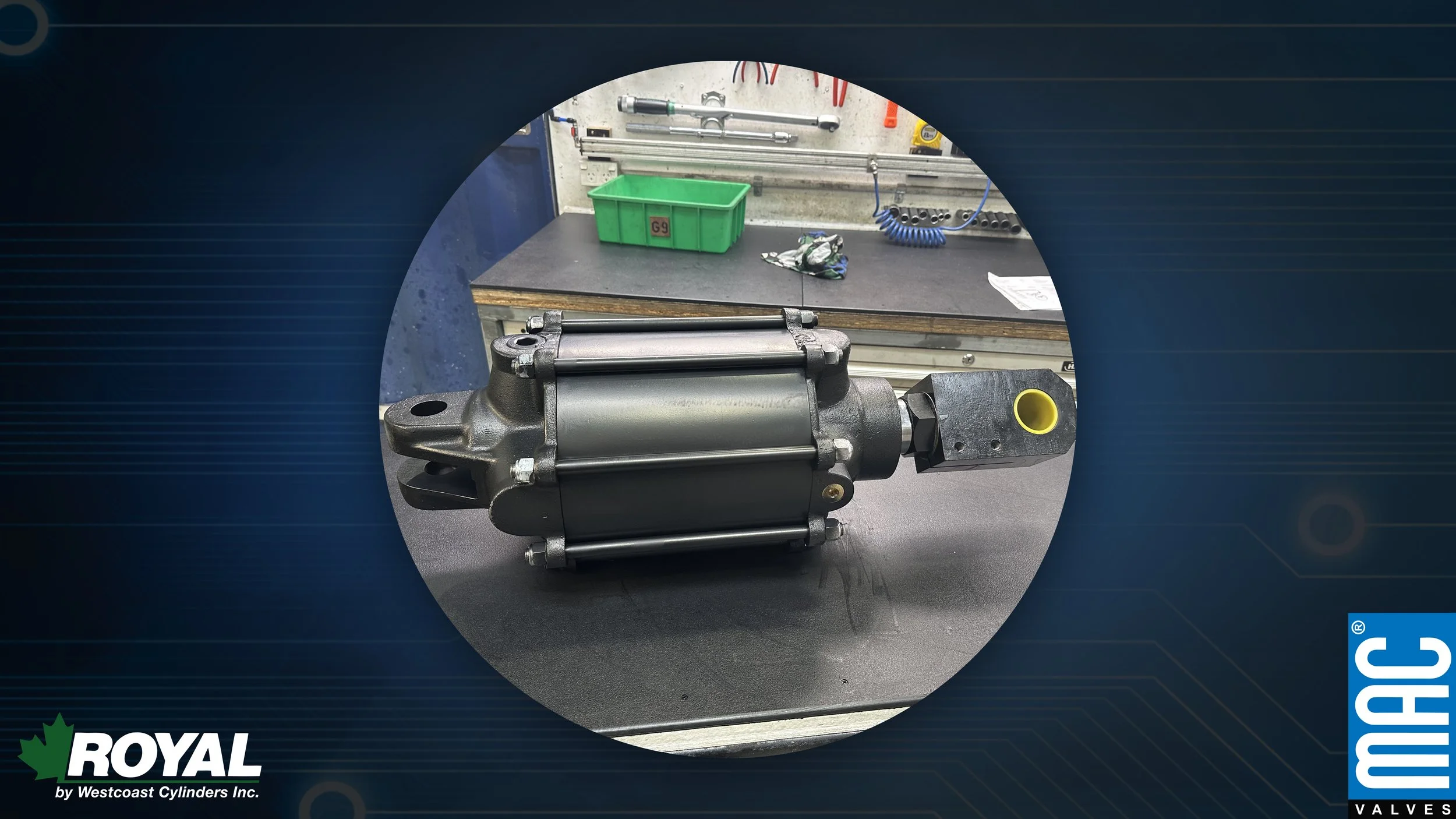 Check out our latest custom cylinder build — Mac Valves Pacific