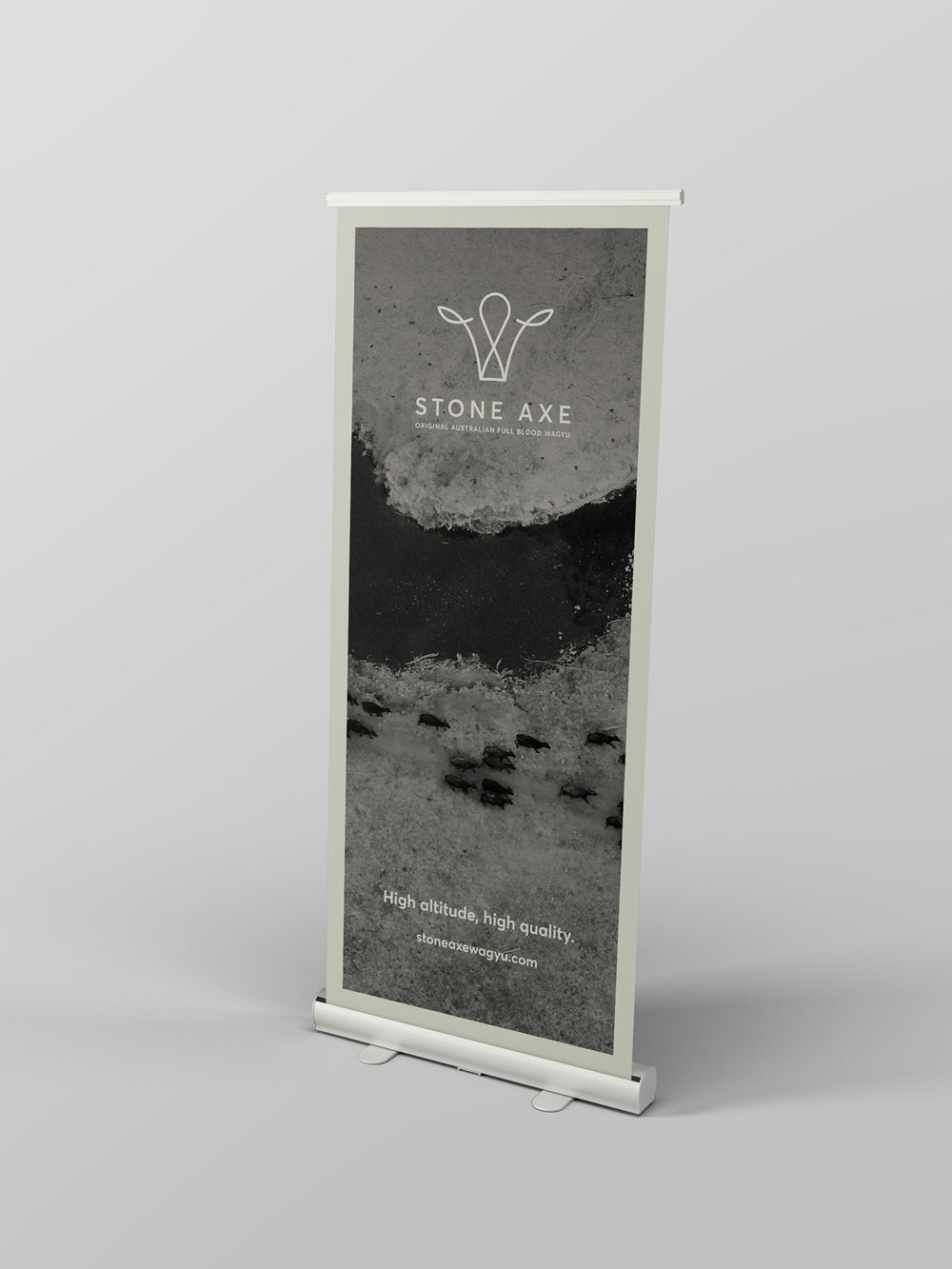 Marketing Library / POS Banners — Stone Axe Wagyu