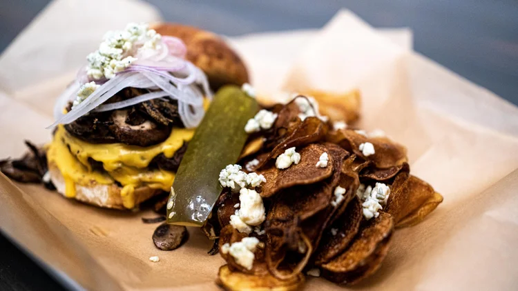 Blue Cheese Smash Burger — Rasheed Philips - The Gentleman Smoker