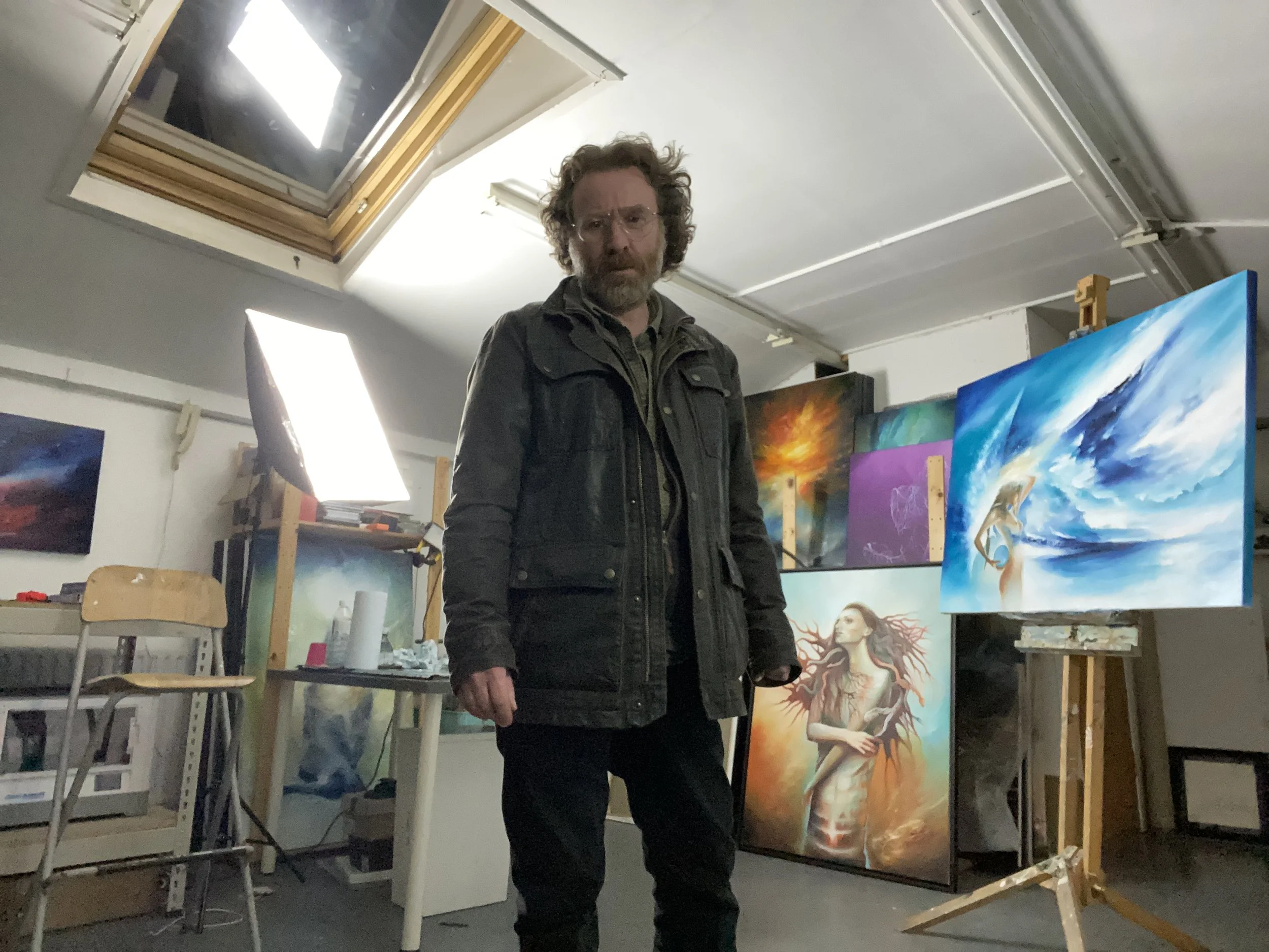 Paul Kingsley Squire Art - London based artist