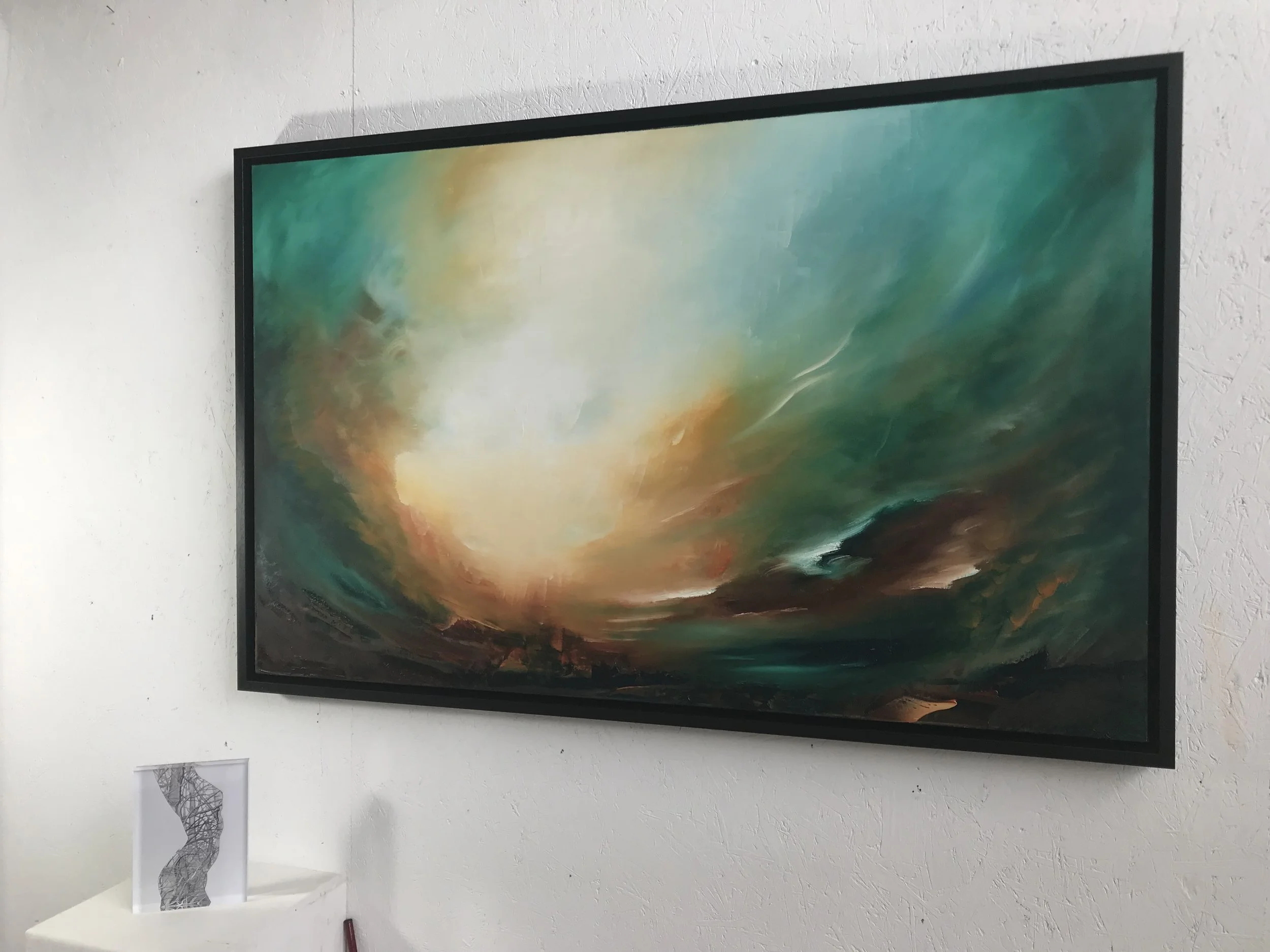 Abstract landscape oil paintings — Paul Kingsley Squire