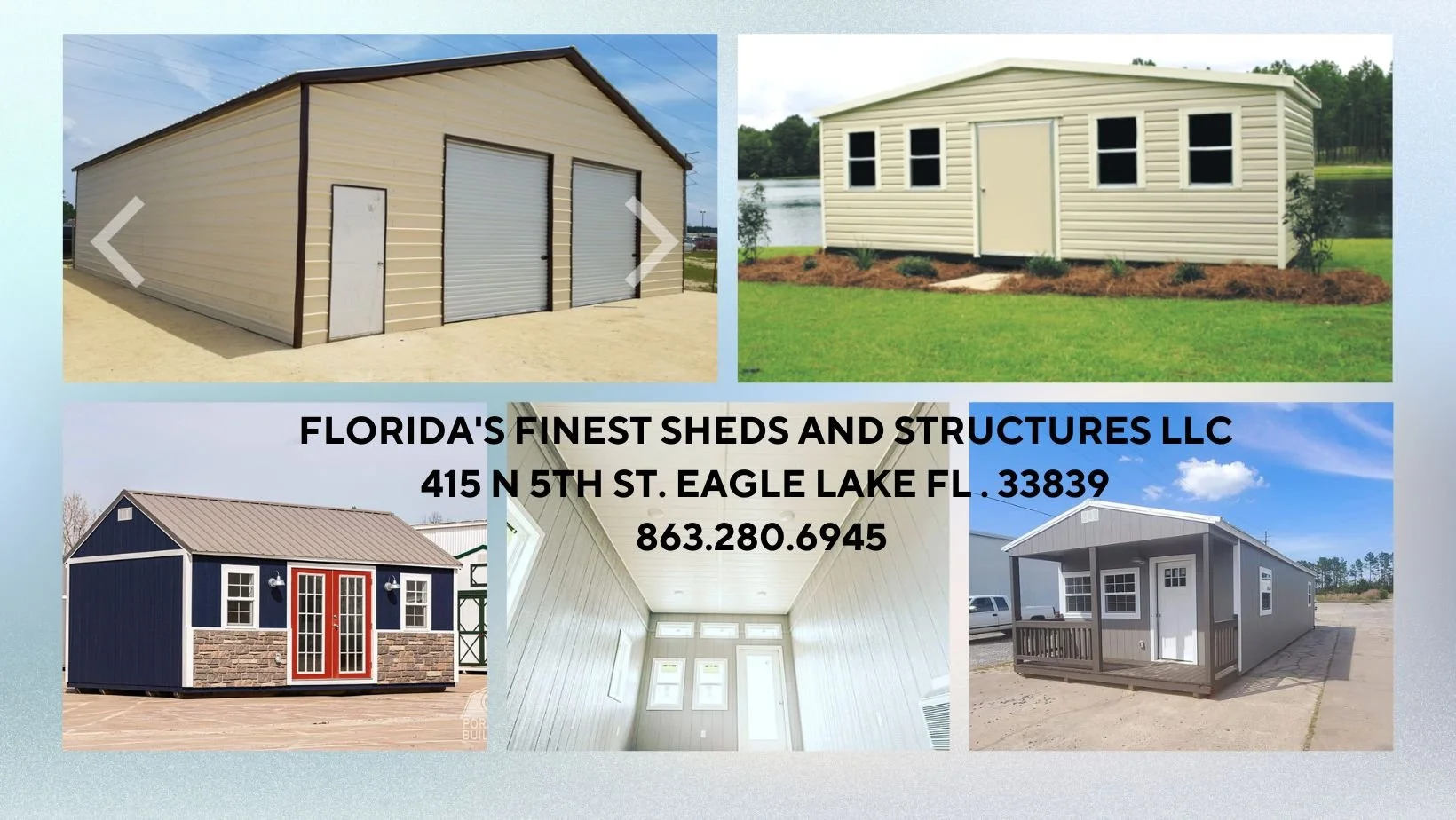 Floridas finest sheds and structures LLC