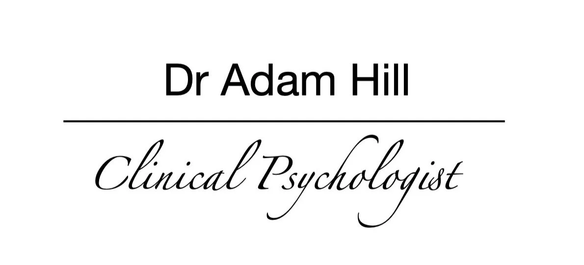 Dr Adam Hill - Clinical Psychologist