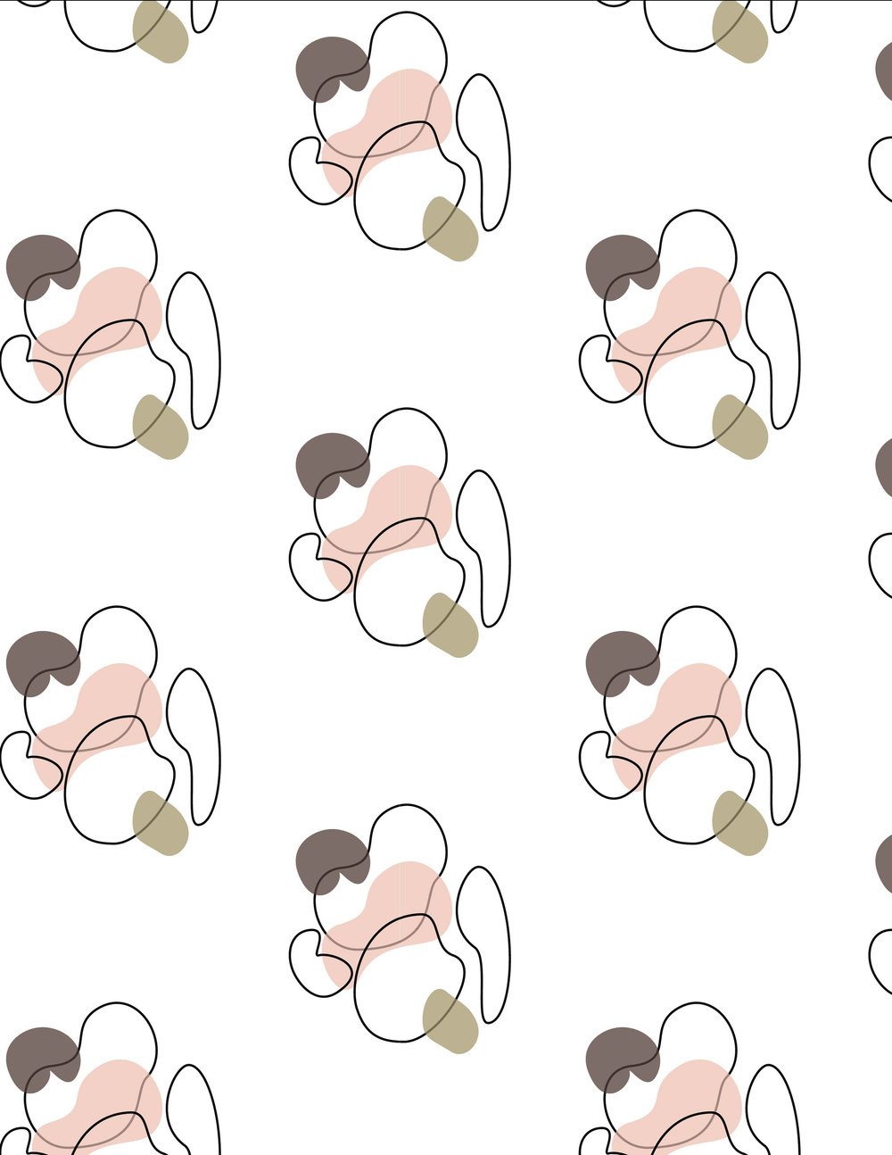 PDF Printable Coloring Page — Art Girl Shay