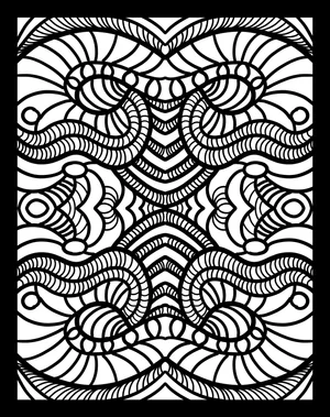 PDF Printable Coloring Page — Art Girl Shay