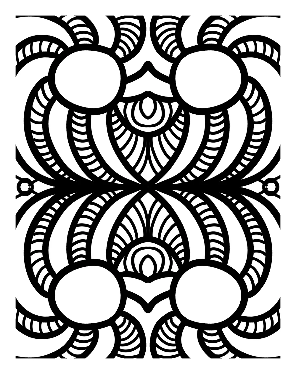 PDF Printable Coloring Page — Art Girl Shay