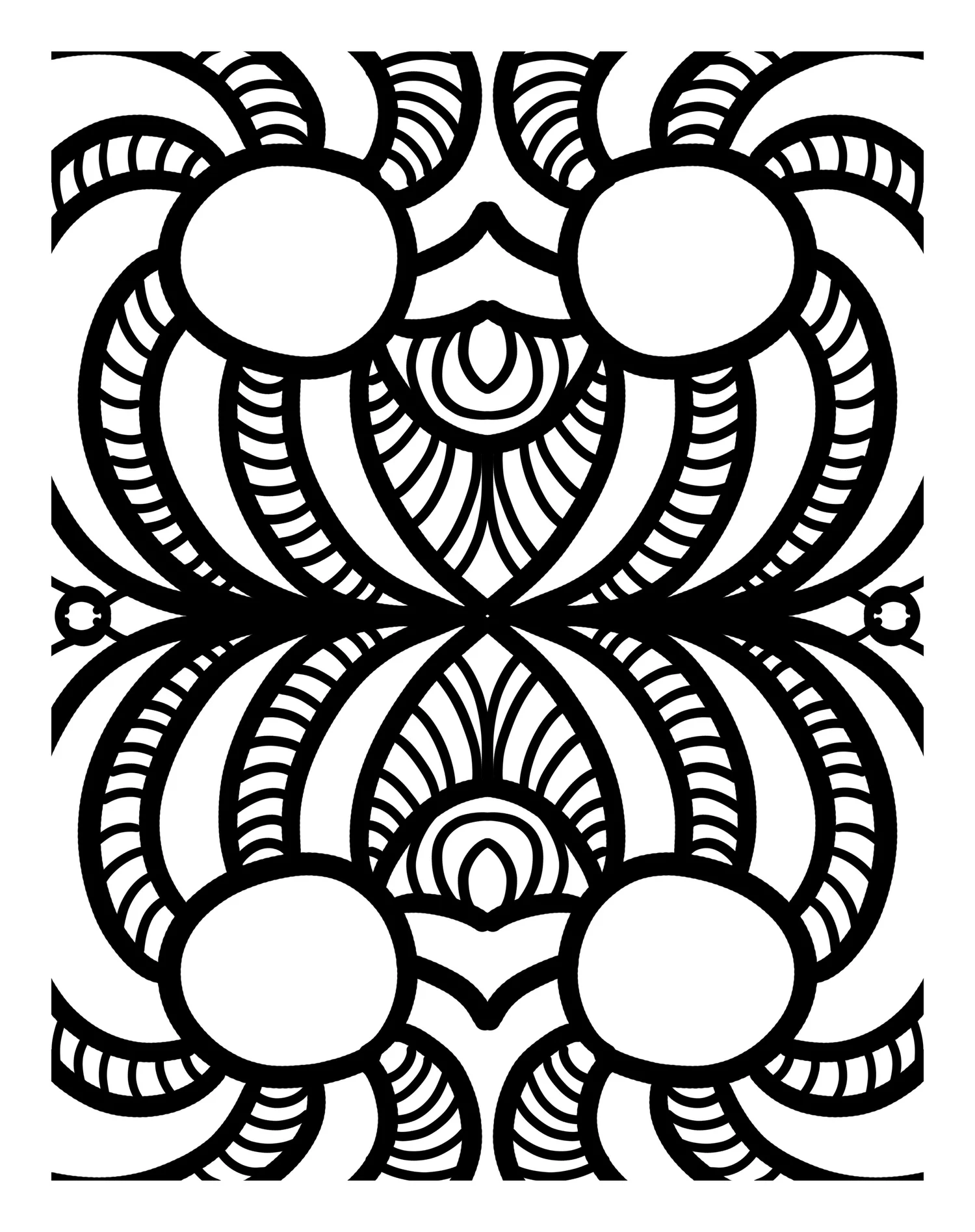 PDF Printable Coloring Page — Art Girl Shay