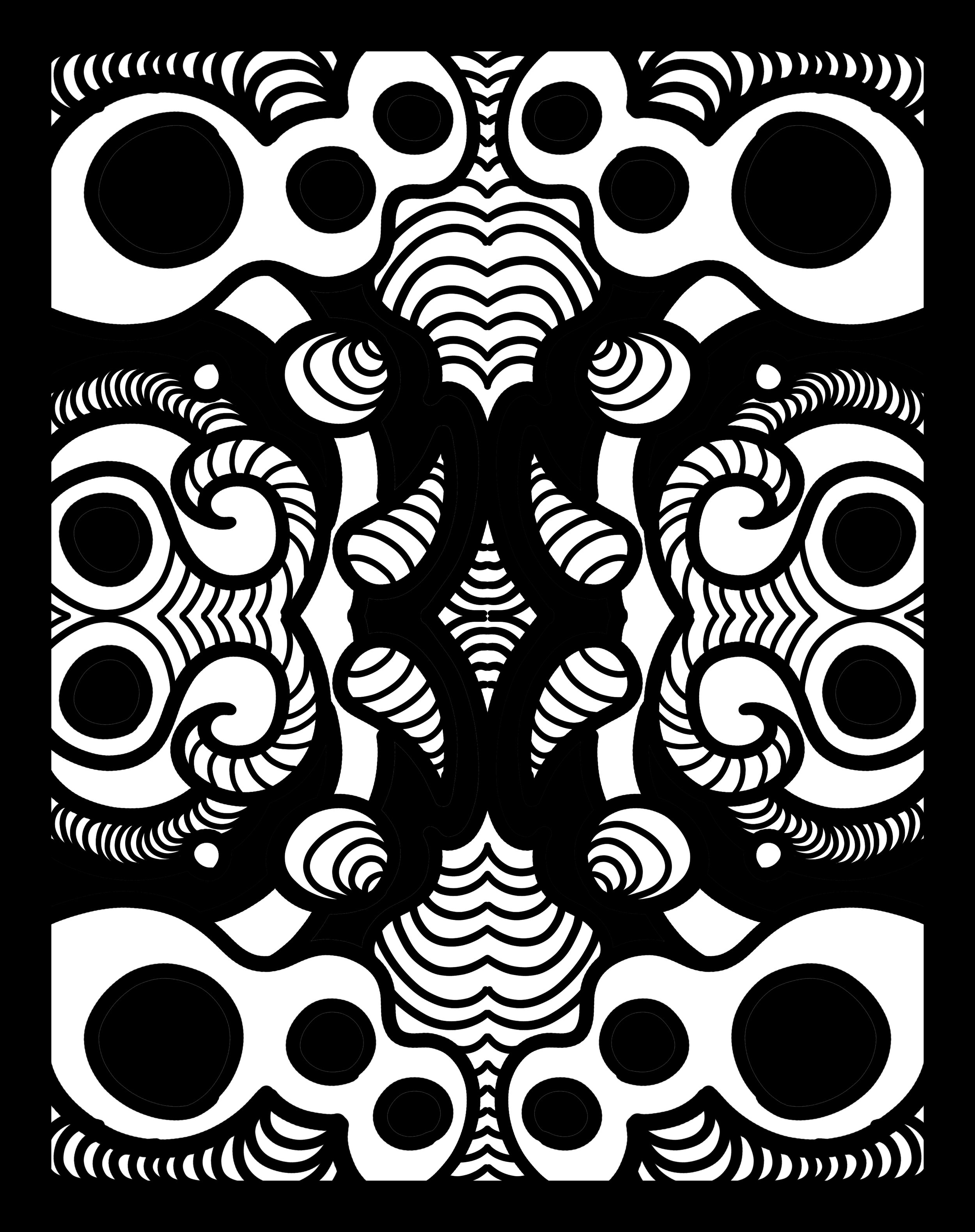 PDF Printable Coloring Page — Art Girl Shay