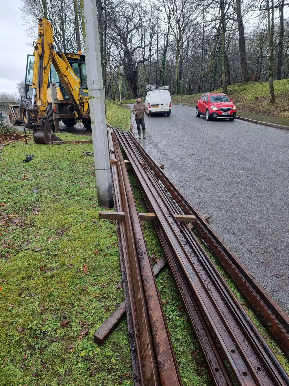Snowdon Rail Arrives at Chirk — Glyn Valley Tramway Trust