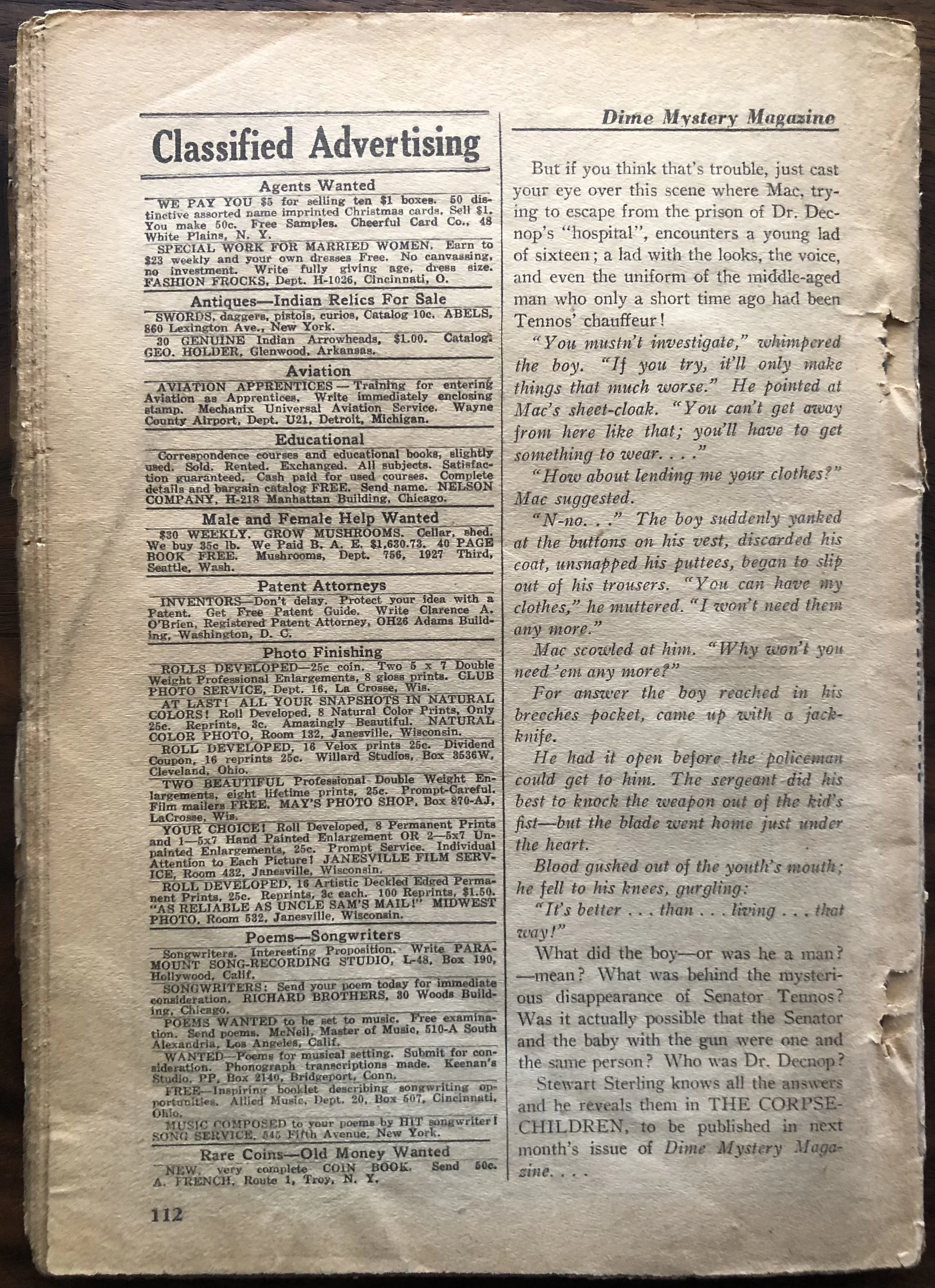 Easy Money - July, 1936 - H.J. Ward Cover — Vintage Pulps