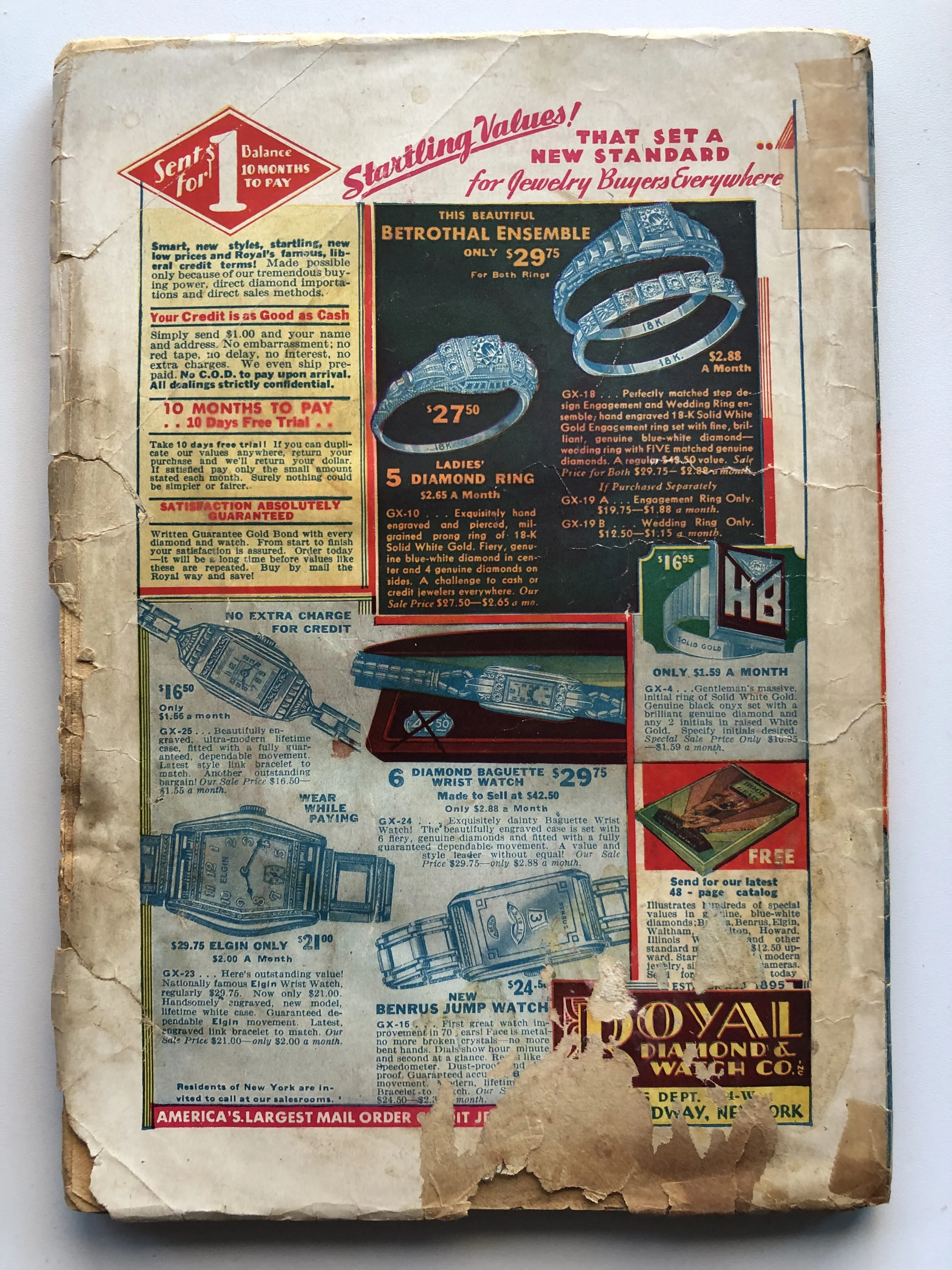 Argosy - December 5, 1936 - VG - L. Ron Hubbard, Lester Dent - Devil ...