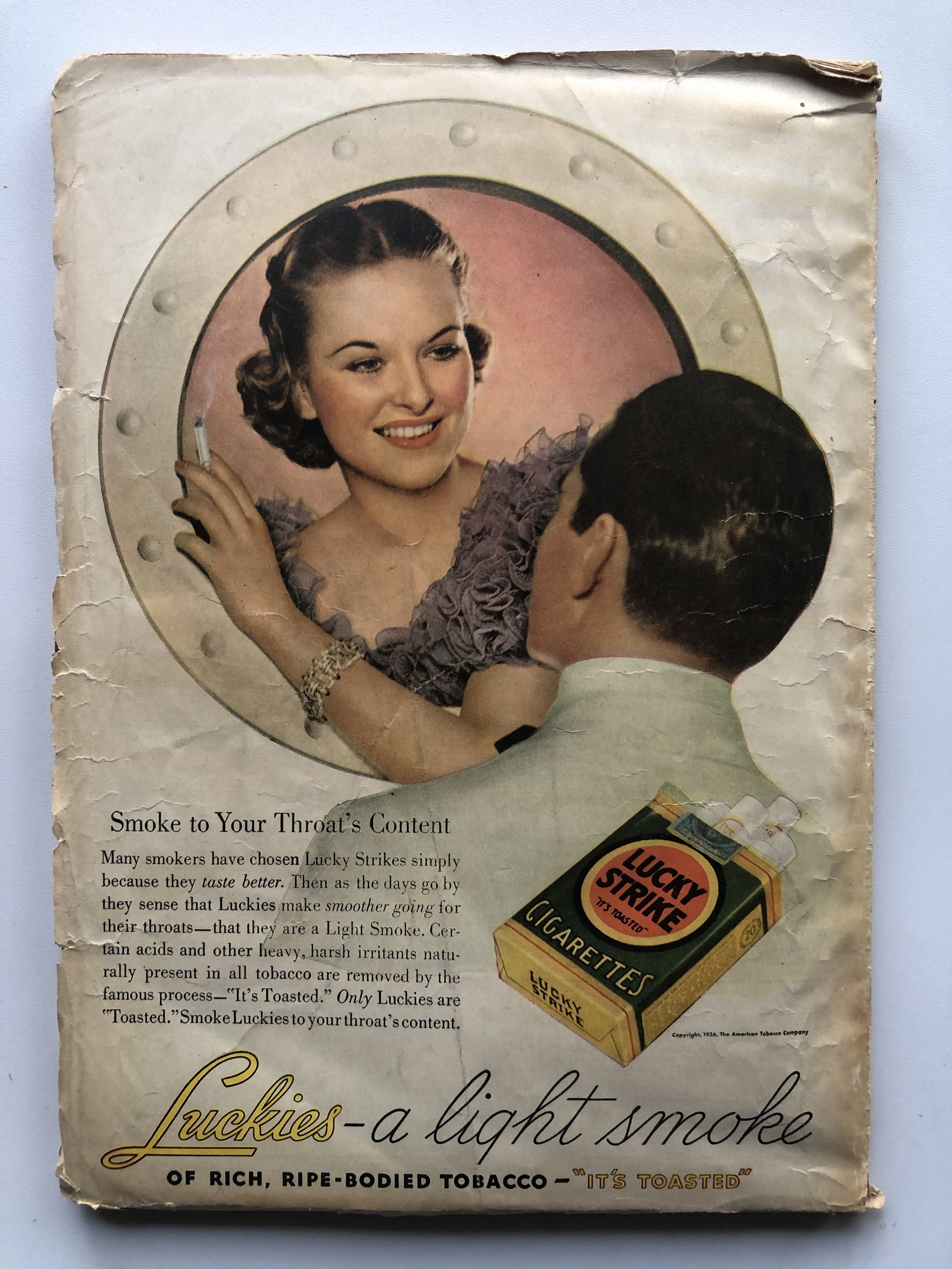 Argosy - December 5, 1936 - VG - L. Ron Hubbard, Lester Dent - Devil Cover — Vintage Pulps