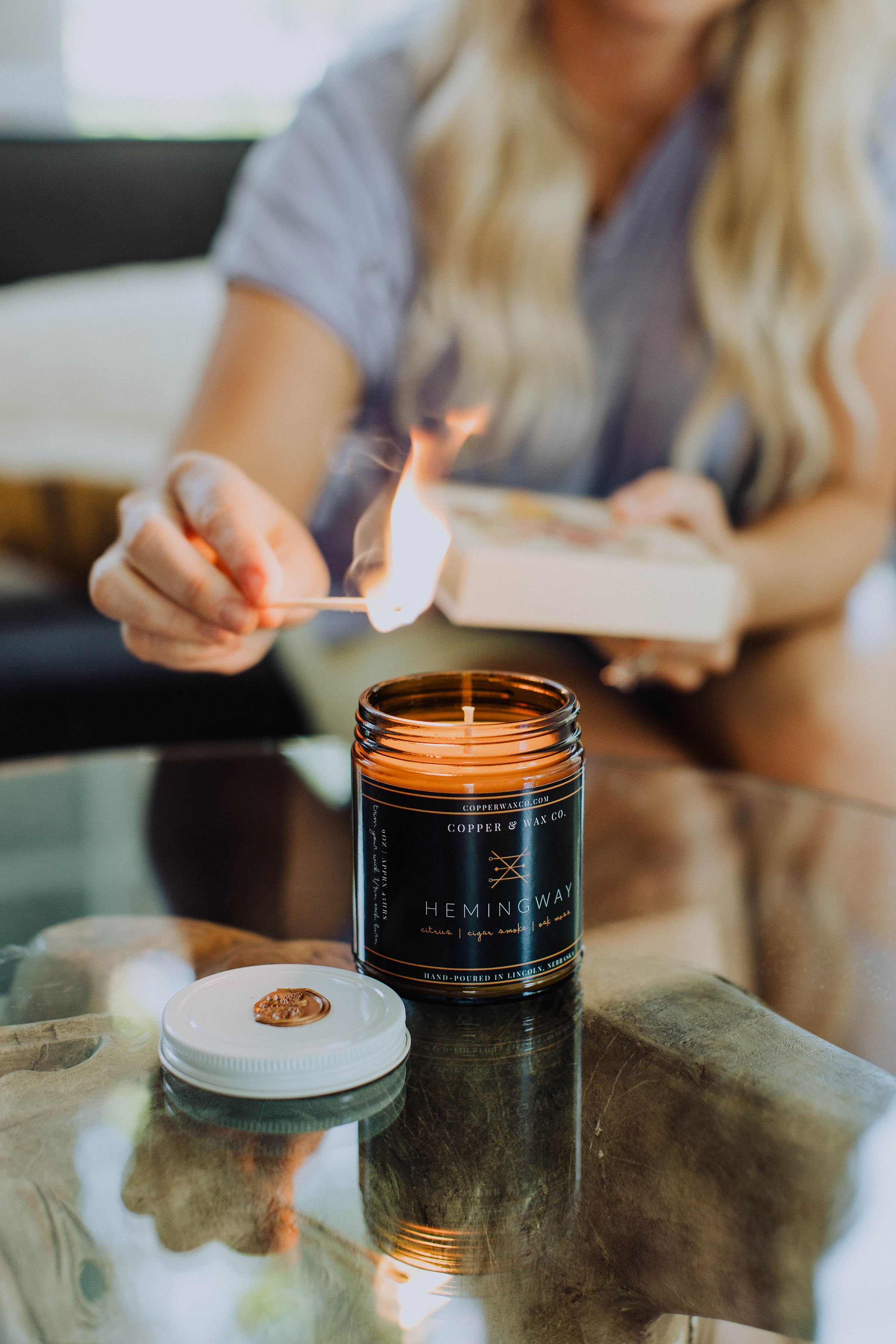 Hemingway Candle — Copper & Wax Co