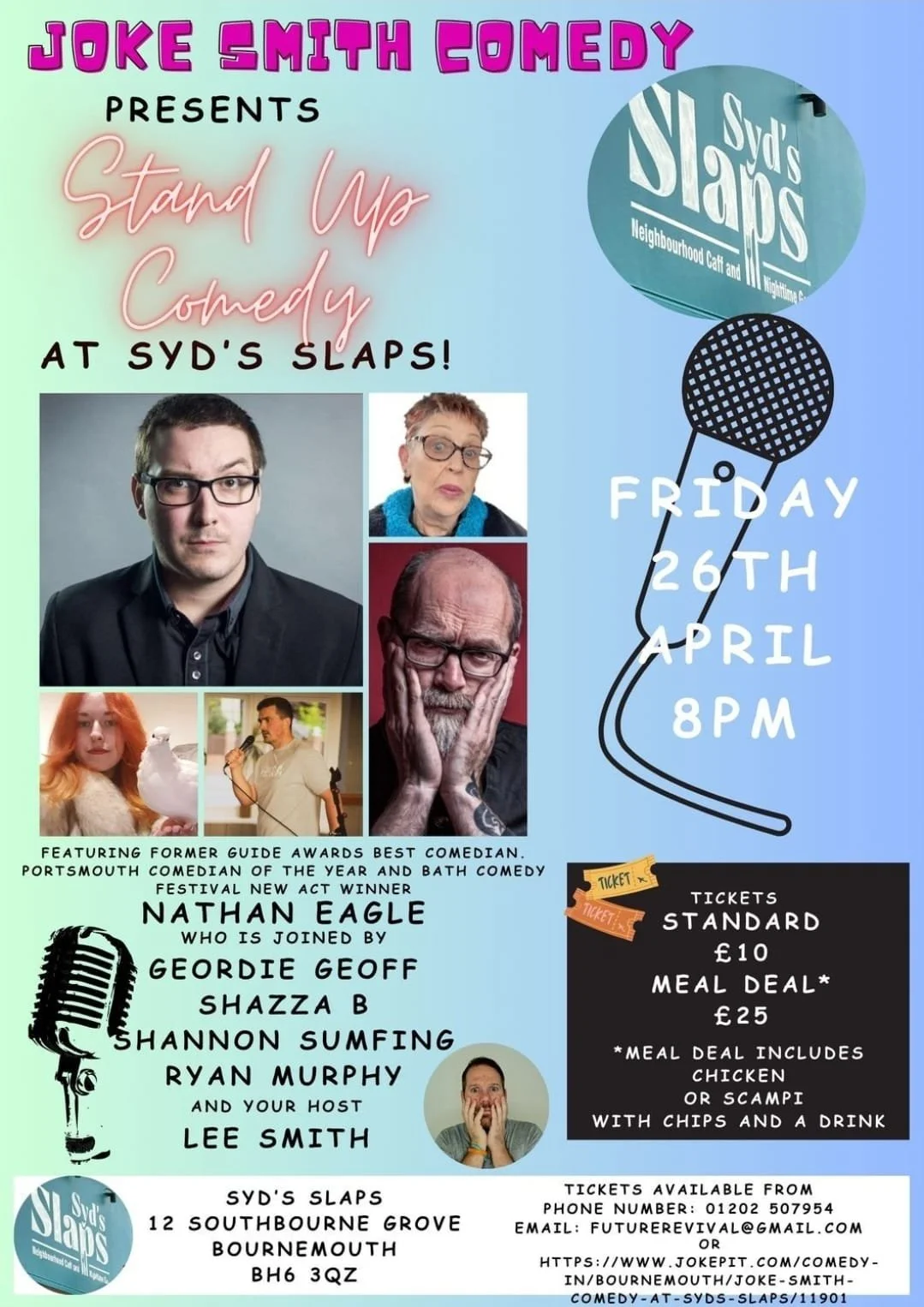 Events | Syd's Slaps