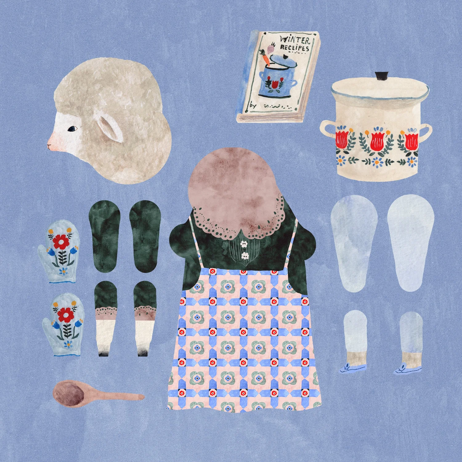 paperdolls — Coucou illustration