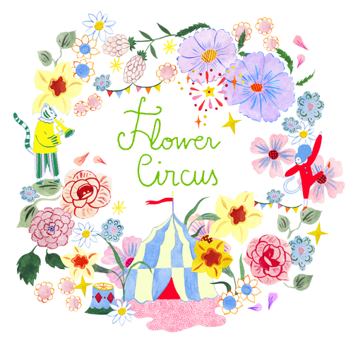 Flower Circus (pattern collection) — Coucou illustration