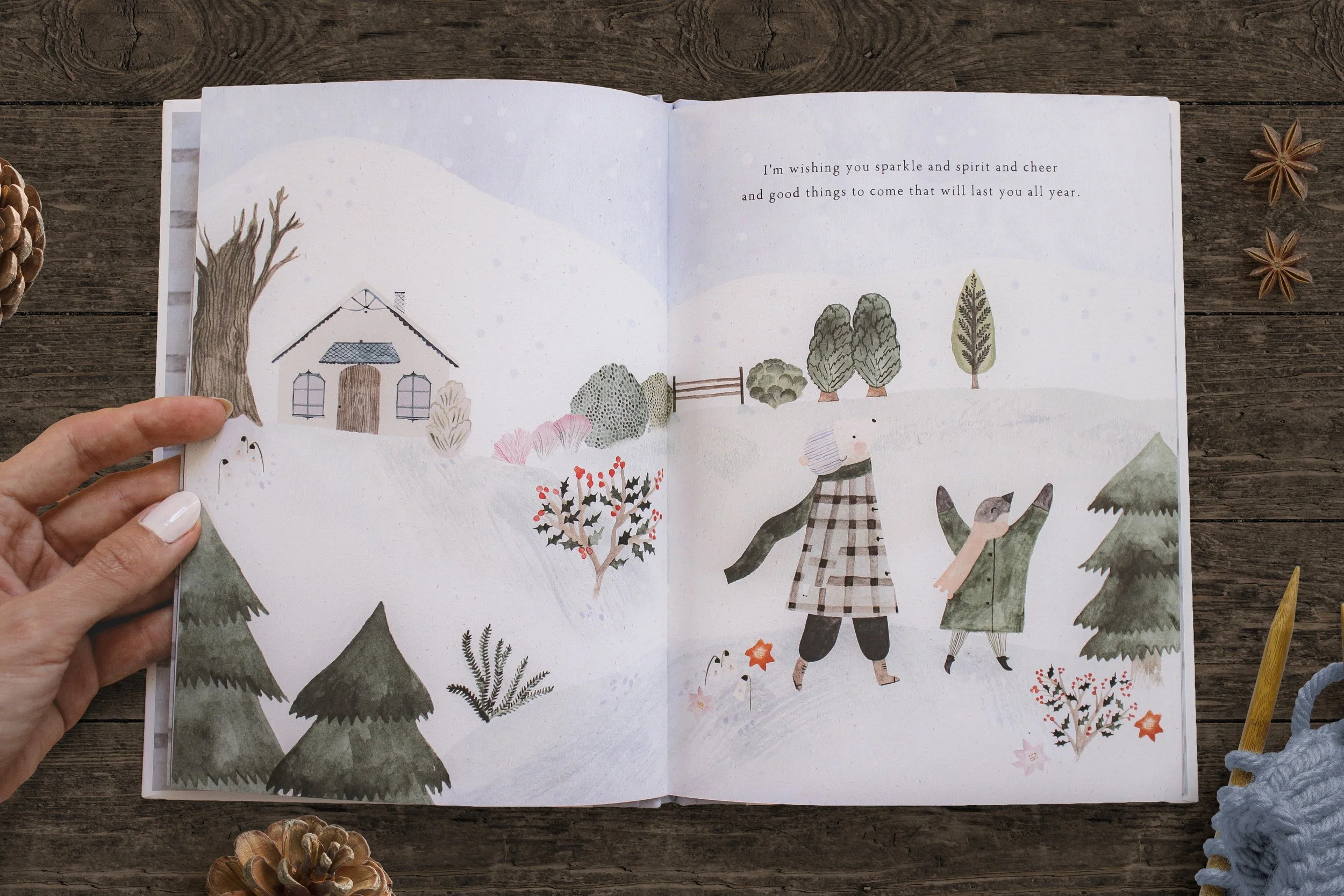 Winter wishes - PICTURE BOOK — Coucou illustration